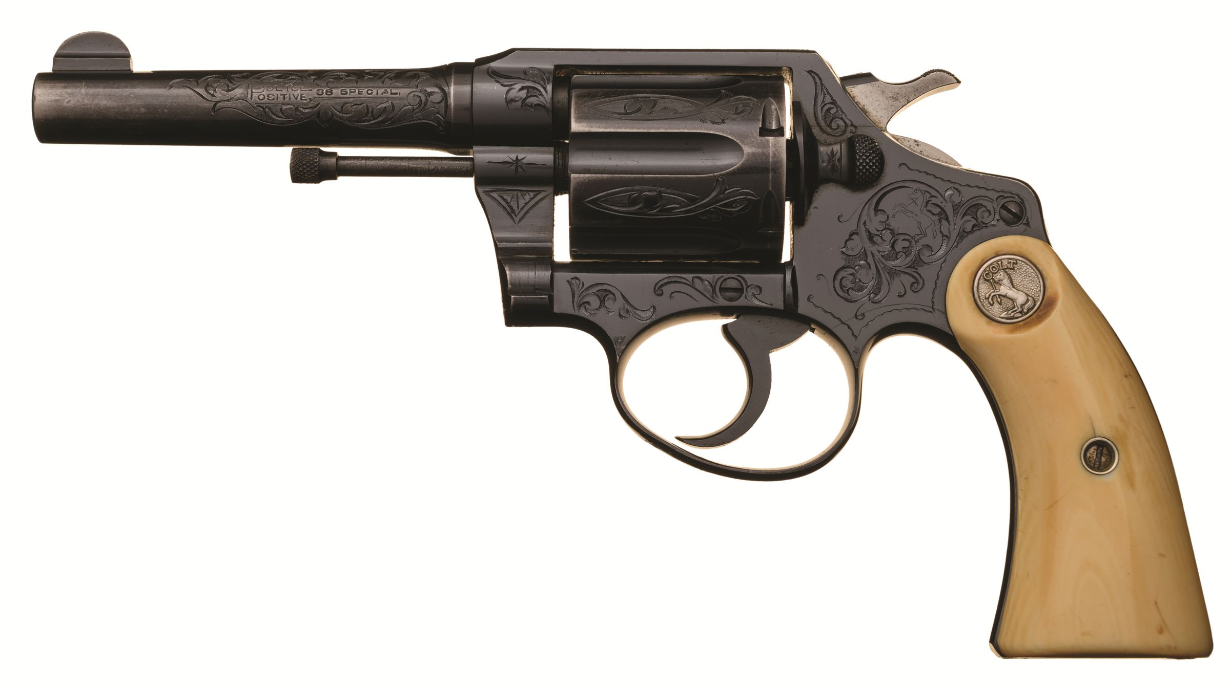 Factory Engraved Colt Police Positive Revolver | Rock Island Auction