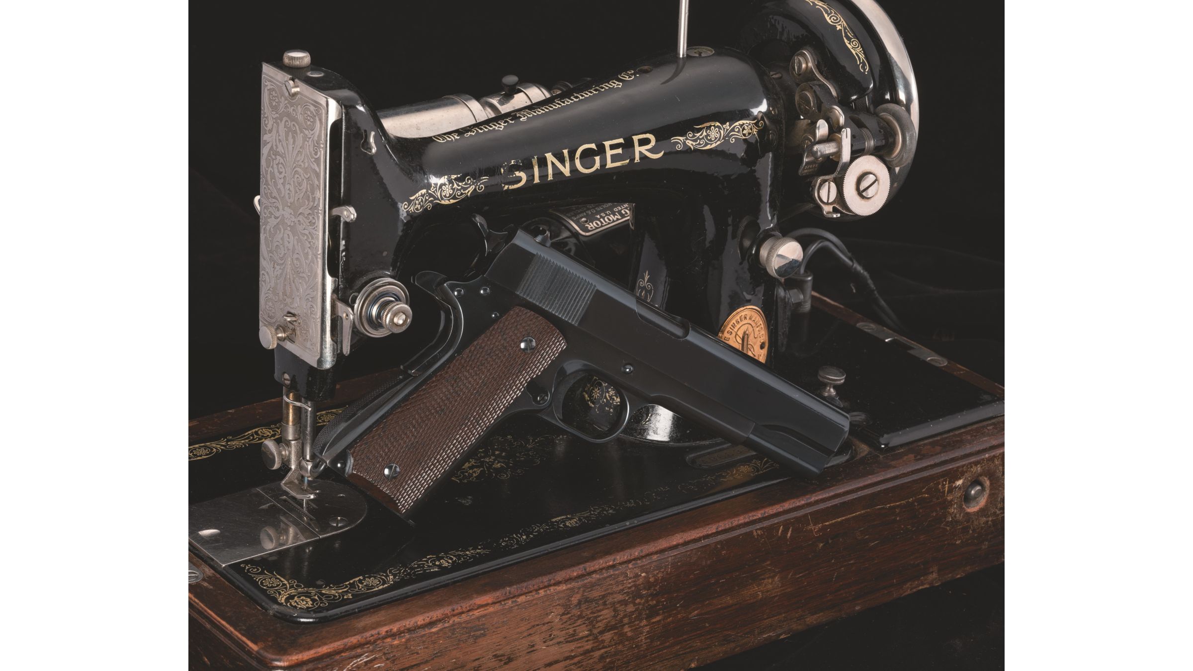Singer Manufacturing Co. Presentation Model 1911A1 Pistol | Rock Island ...