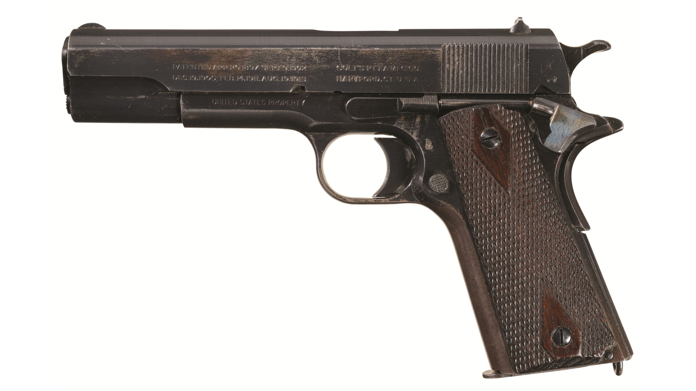 U.S. Colt 1911 Pistol Rig, Owned by Veteran of WWI and WWII | Rock ...