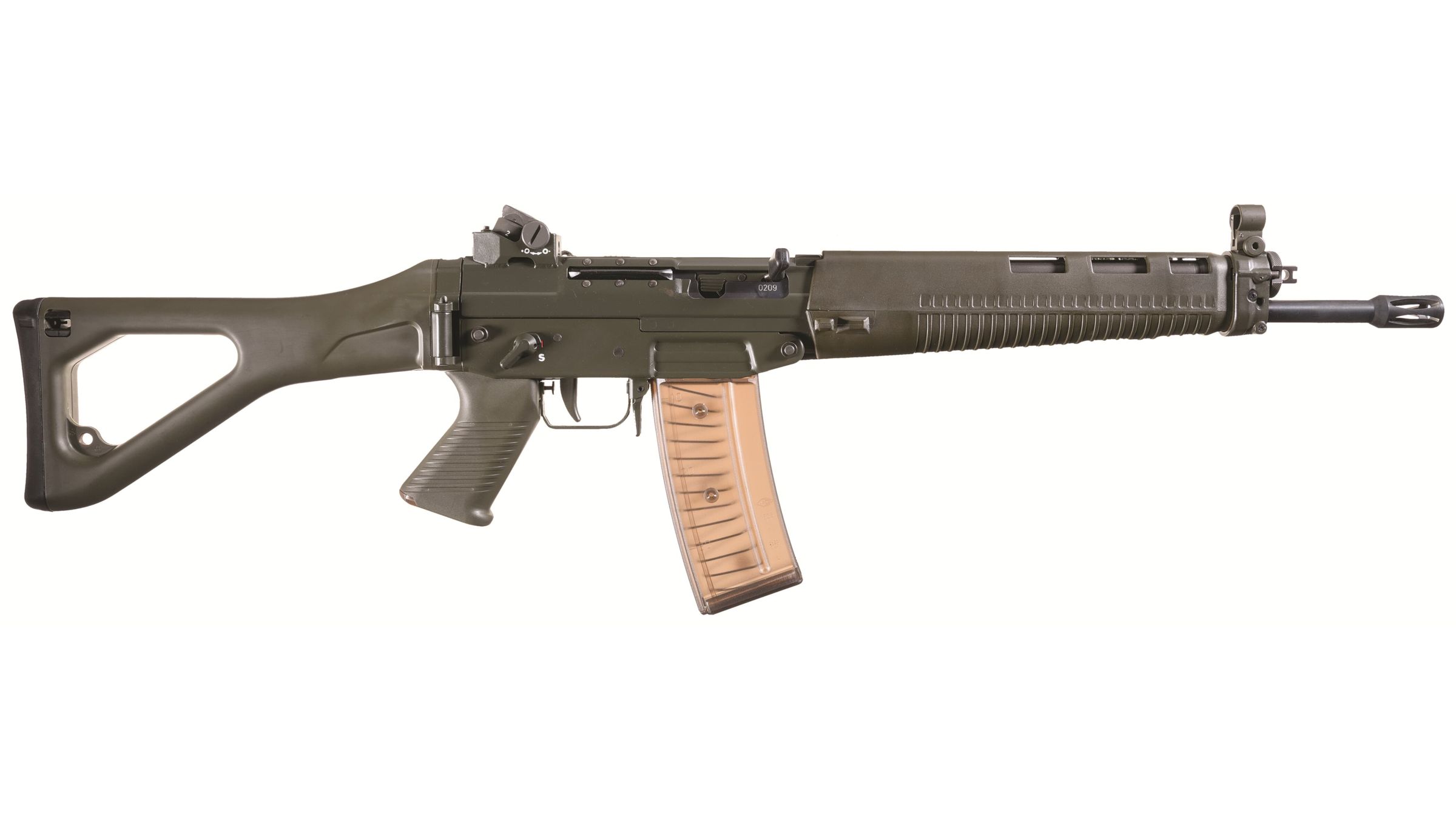 Pre-Ban SIG Arms SG551-2 SP Semi-Automatic Carbine with Case | Rock ...