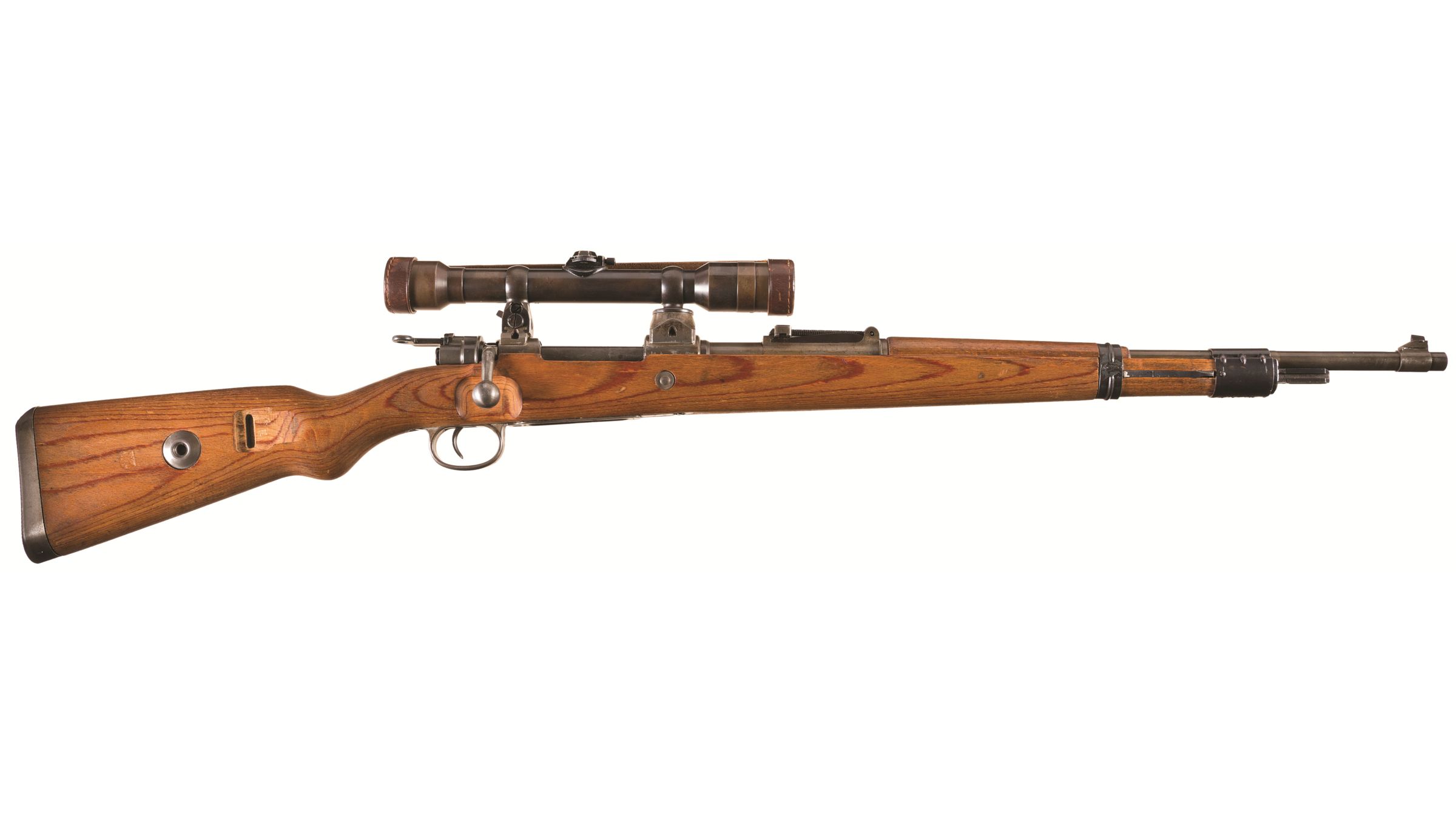 World War II German Mauser K98 Turret Bolt Action Sniper Rifle | Rock ...