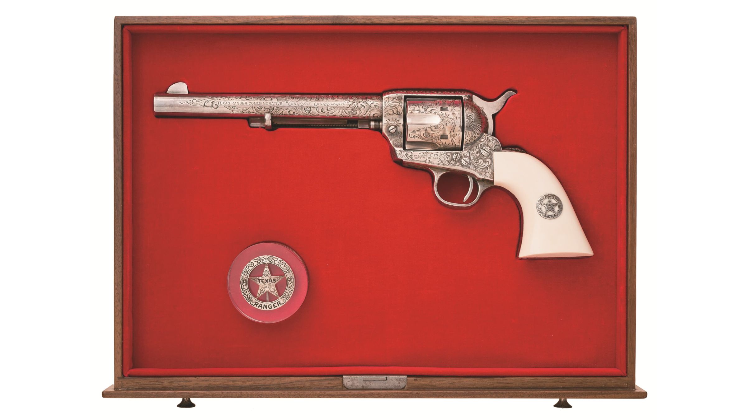 Colt Texas Ranger Commemorative Single Action Army Revolver | Rock ...