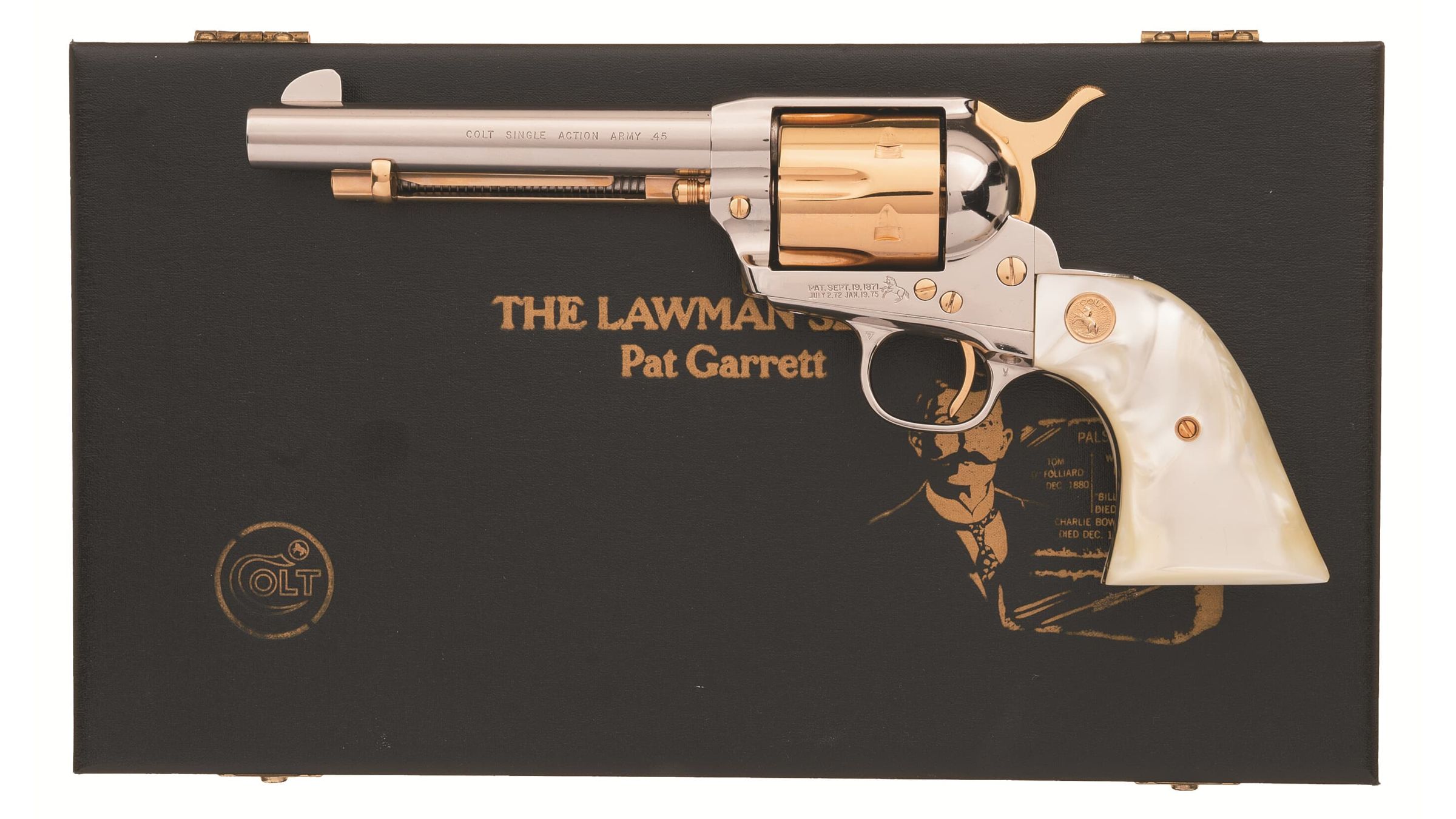 Colt SAA Lawman Series Pat Garrett Commemorative Revolver | Rock Island ...