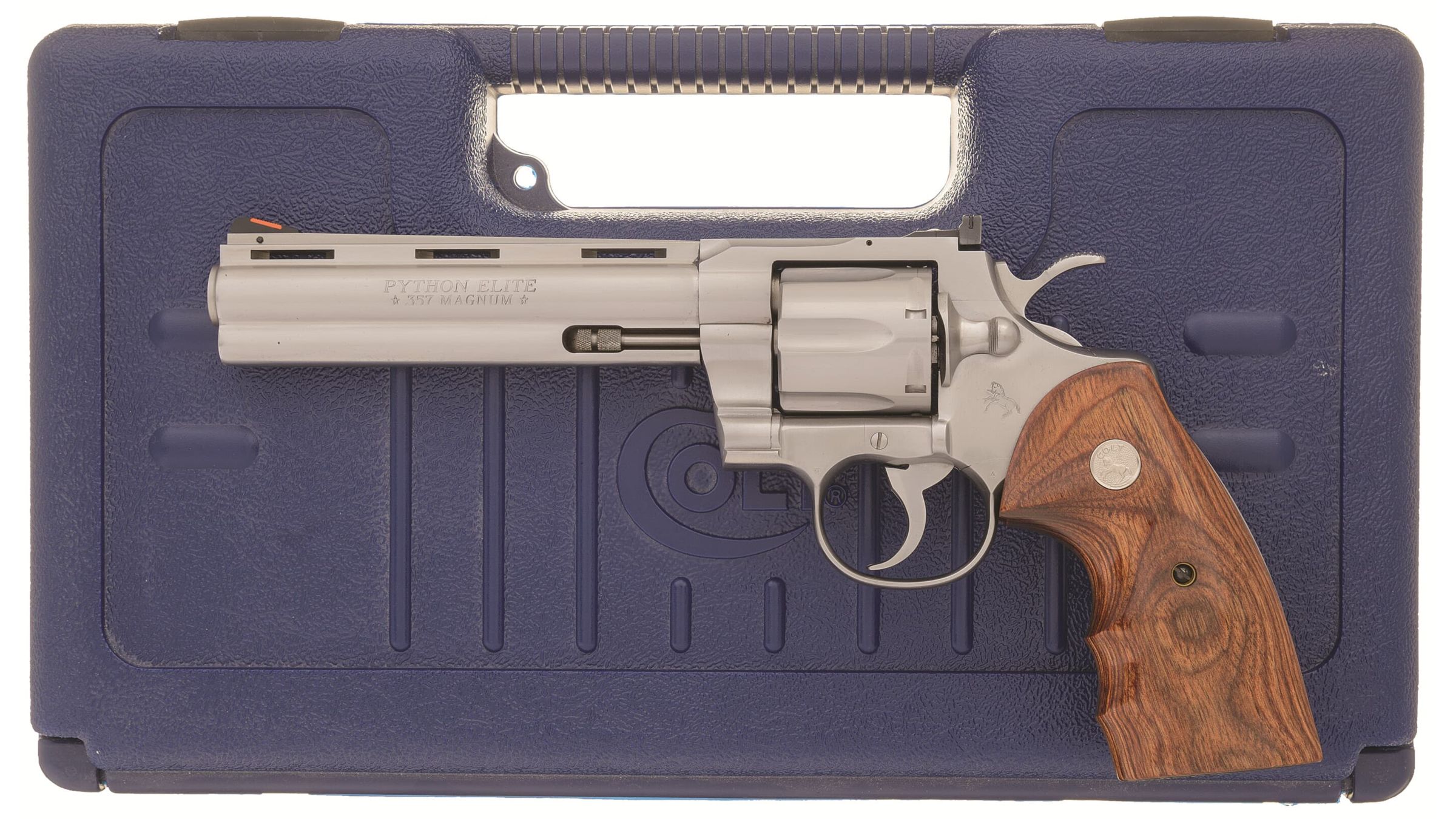 Colt Python Elite Double Action Revolver with Case | Rock Island Auction