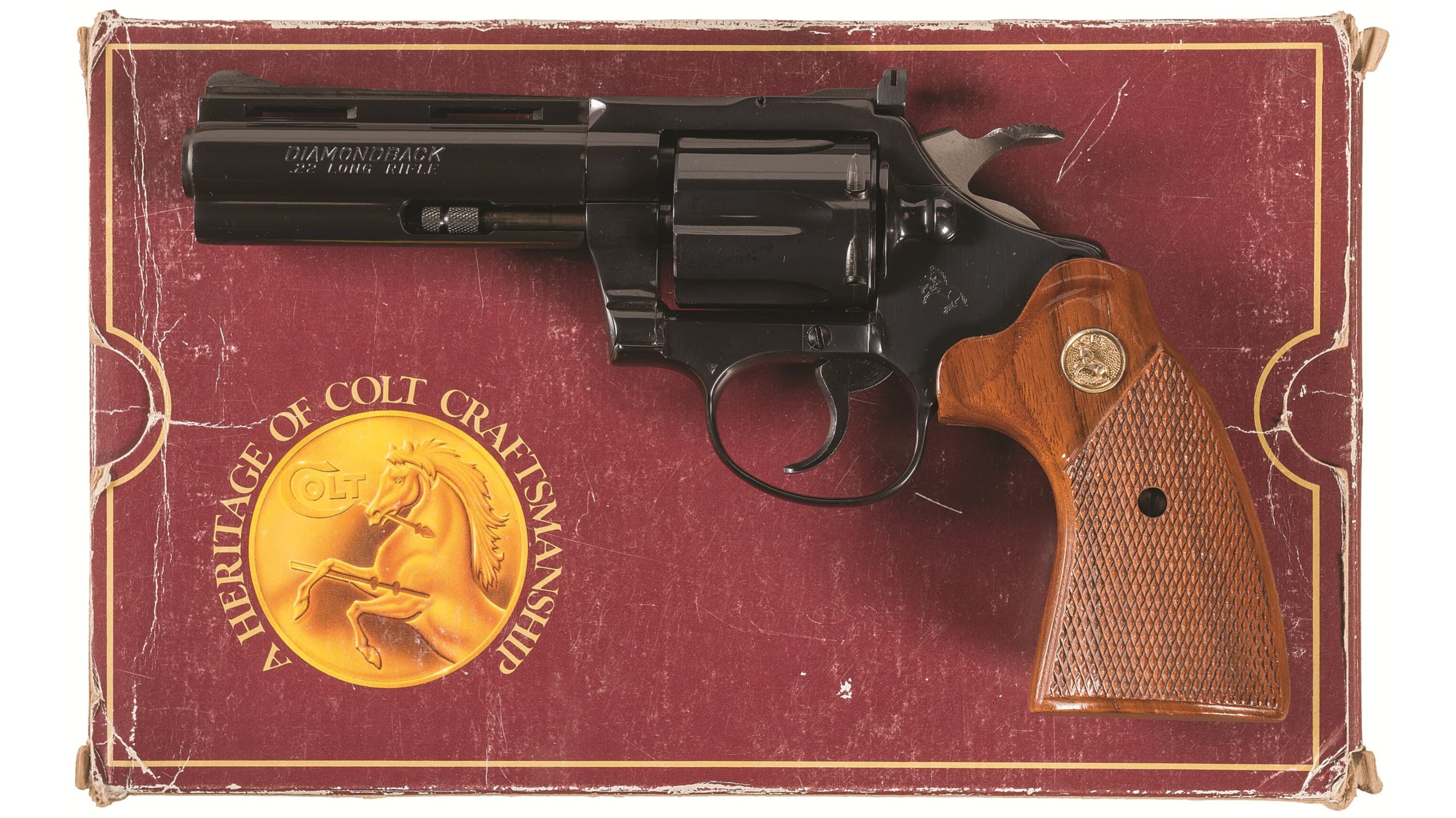 Colt Diamondback Double Action Revolver with Box | Rock Island Auction