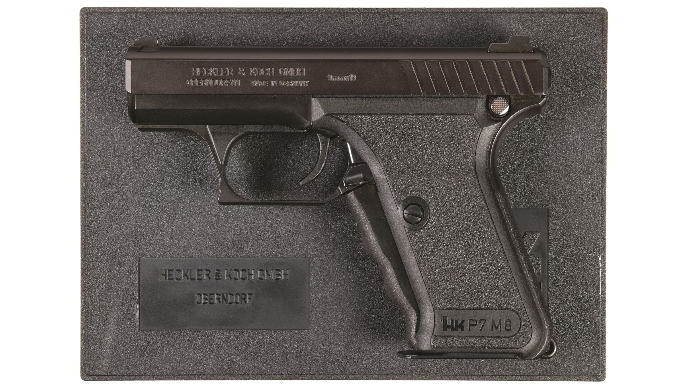 Heckler & Koch P7M8 Semi-Automatic Pistol with Case | Rock Island Auction