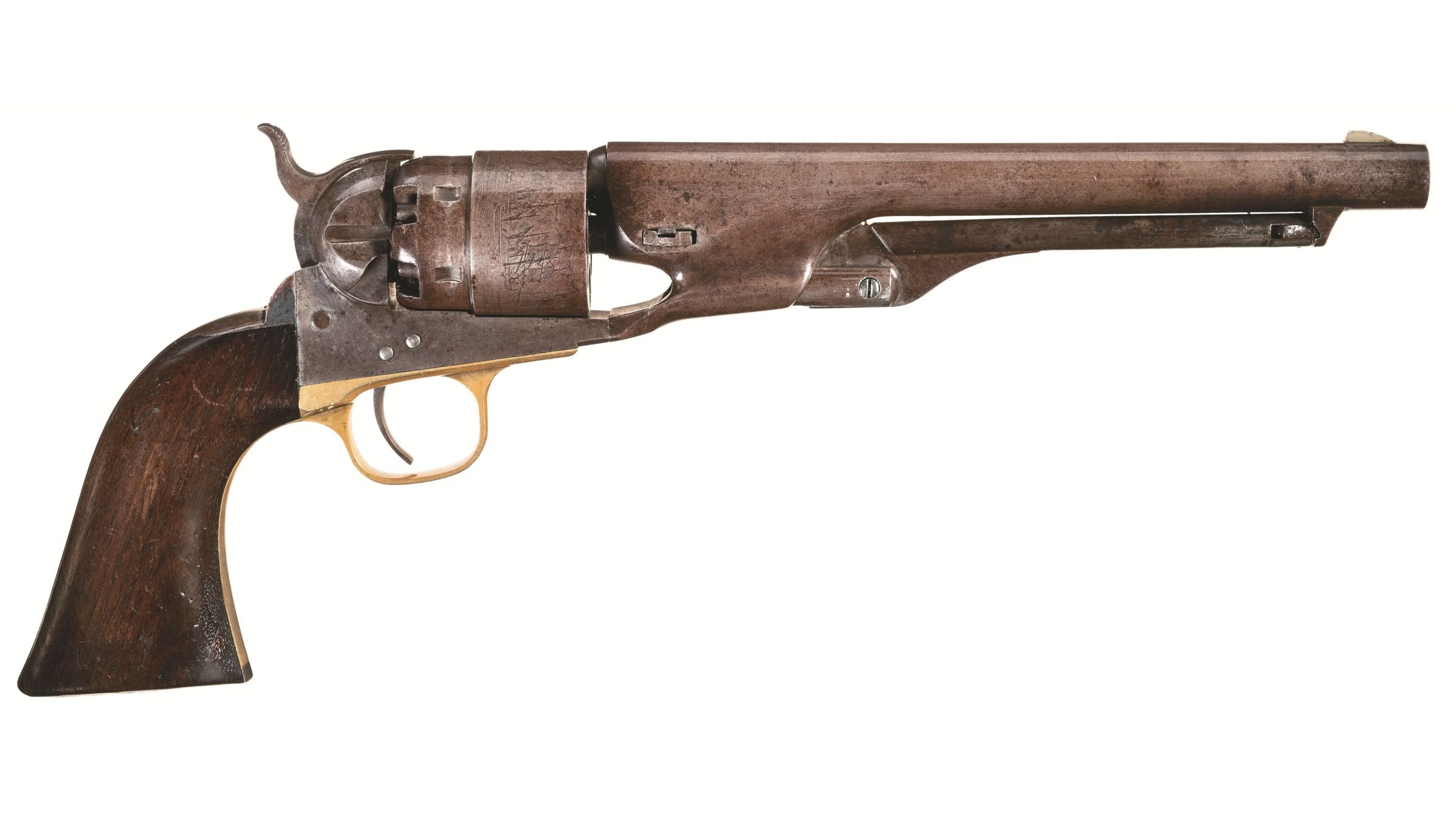 Civil War U.S. Colt Model 1860 Army Percussion Revolver | Rock Island ...