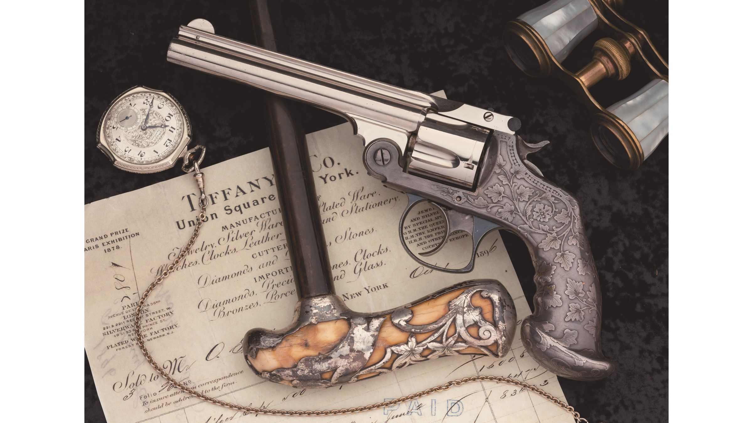 Tiffany & Co. Embellished Smith & Wesson .38 Double Revolver | Rock ...
