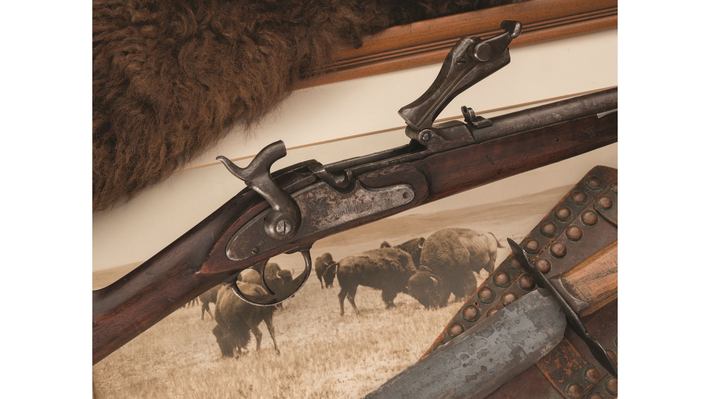 Sporting Rifle Conversion Springfield Model 1873 Trapdoor Rifle | Rock Island Auction