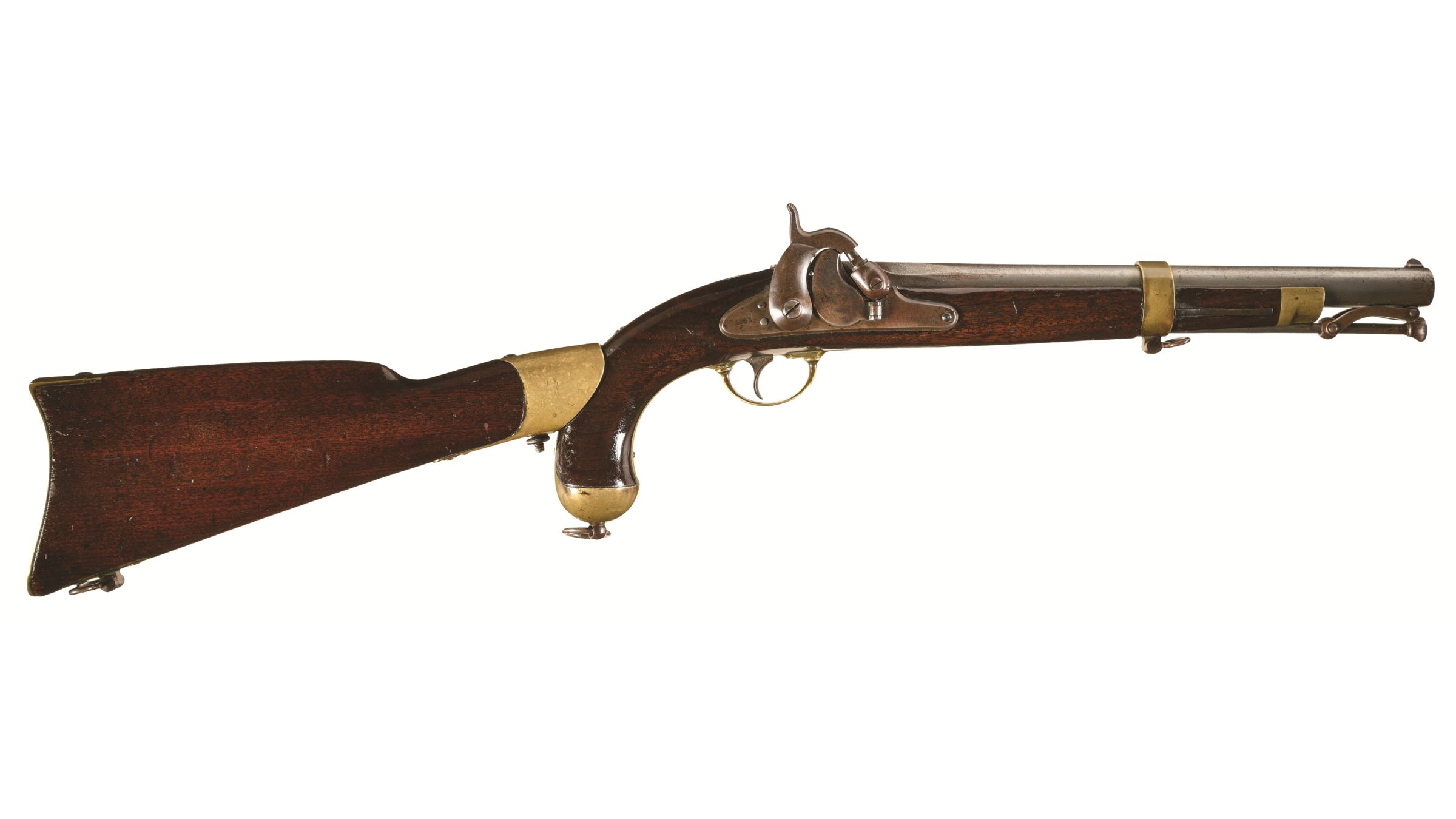 U.S. Springfield Model 1855 Pistol-Carbine with Shoulder Stock | Rock ...