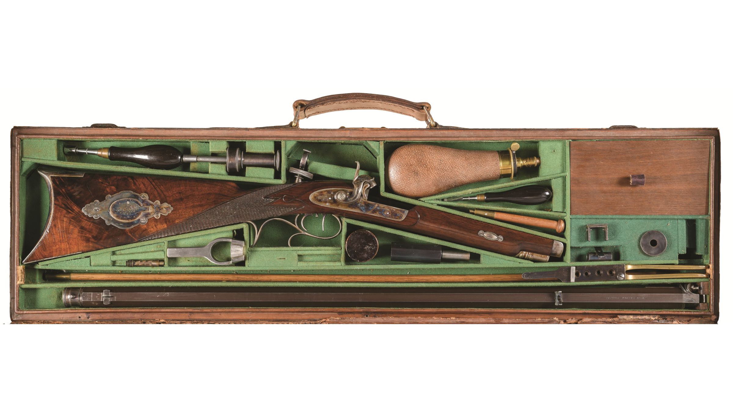 John Krider Philadelphia Percussion Target Rifle | Rock Island Auction