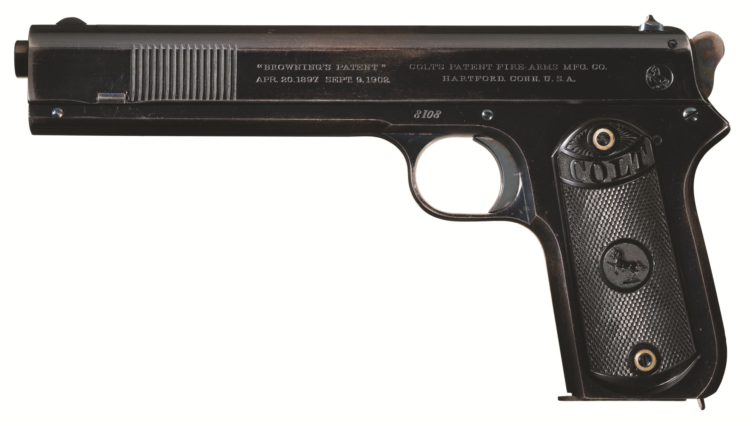 Colt Model 1902 Sporting Semi-Automatic Pistol | Rock Island Auction