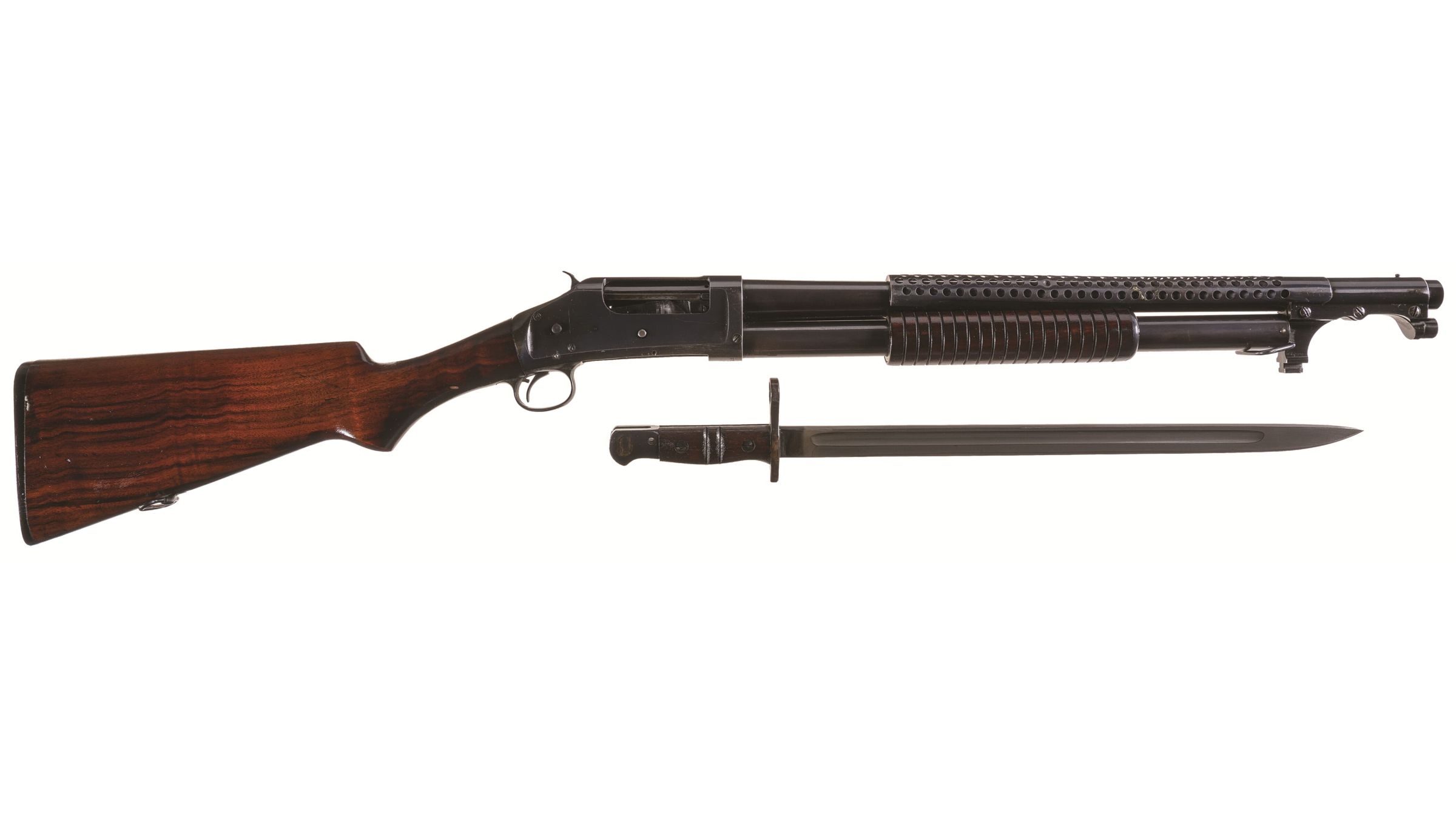 WWI-Era Winchester Model 1897 Trench Gun with Bayonet | Rock Island Auction