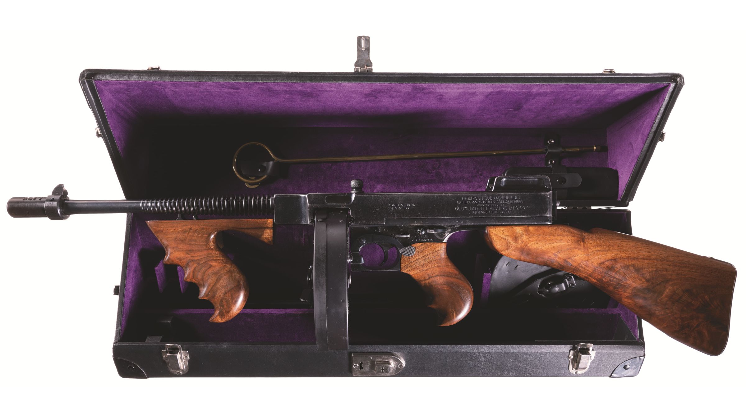 Police and Screen-Used Colt Thompson Model 1921 Submachine Gun | Rock ...