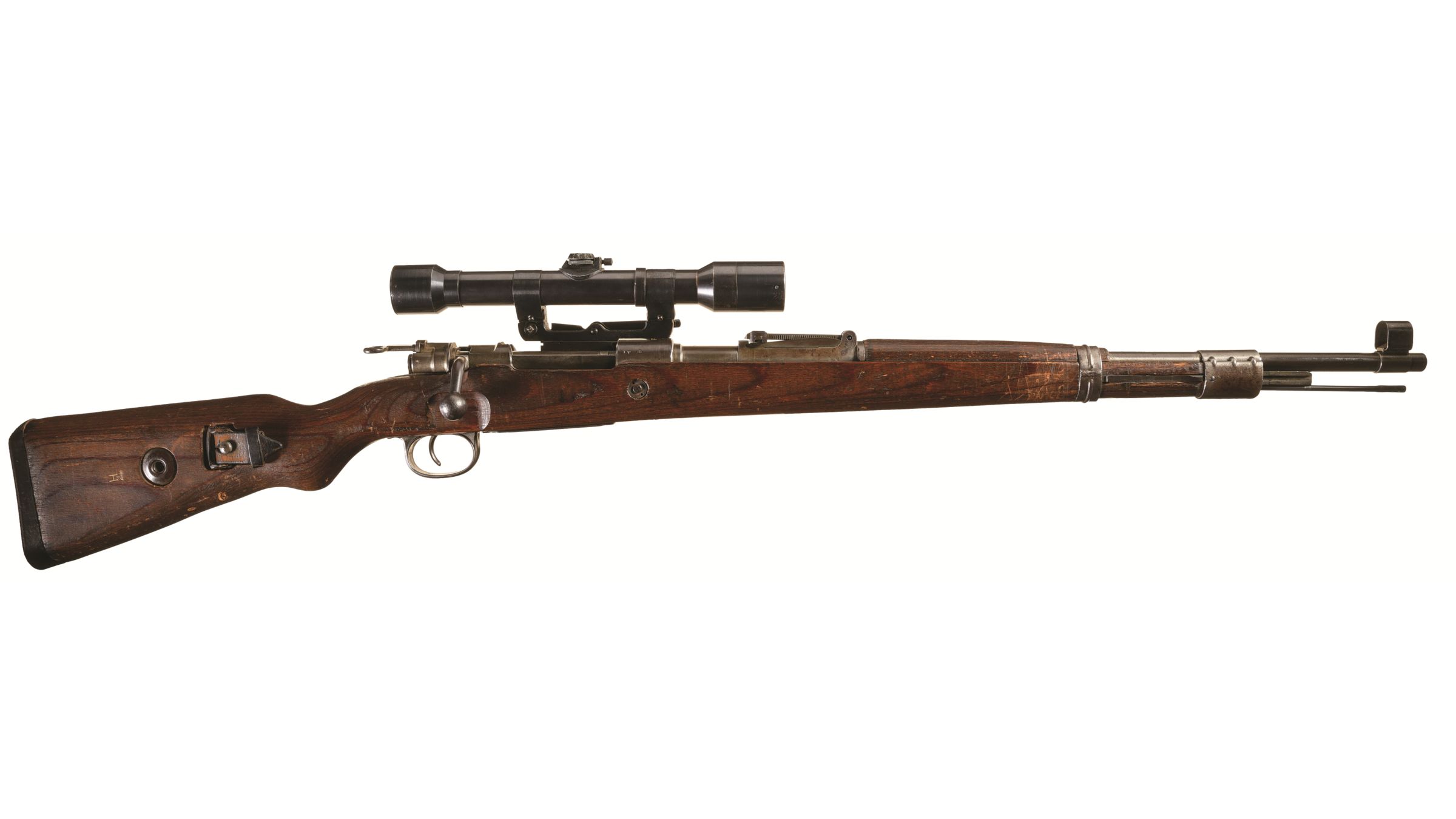 Gustloff Werke "bcd/4" Model 98 Long Rail Sniper Rifle | Rock Island ...