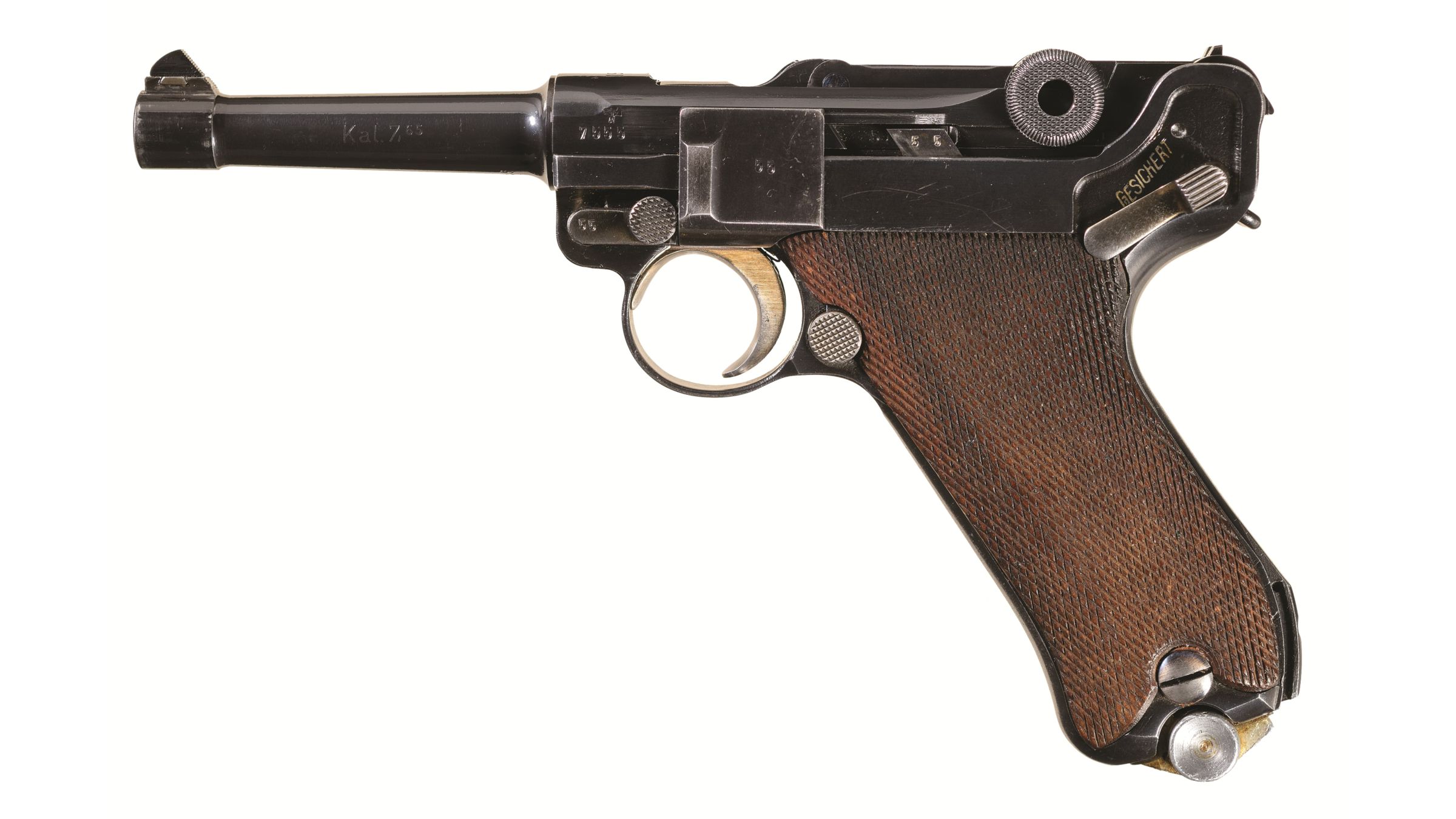 1940 Swedish Commercial Mauser Banner Luger Pistol | Rock Island Auction