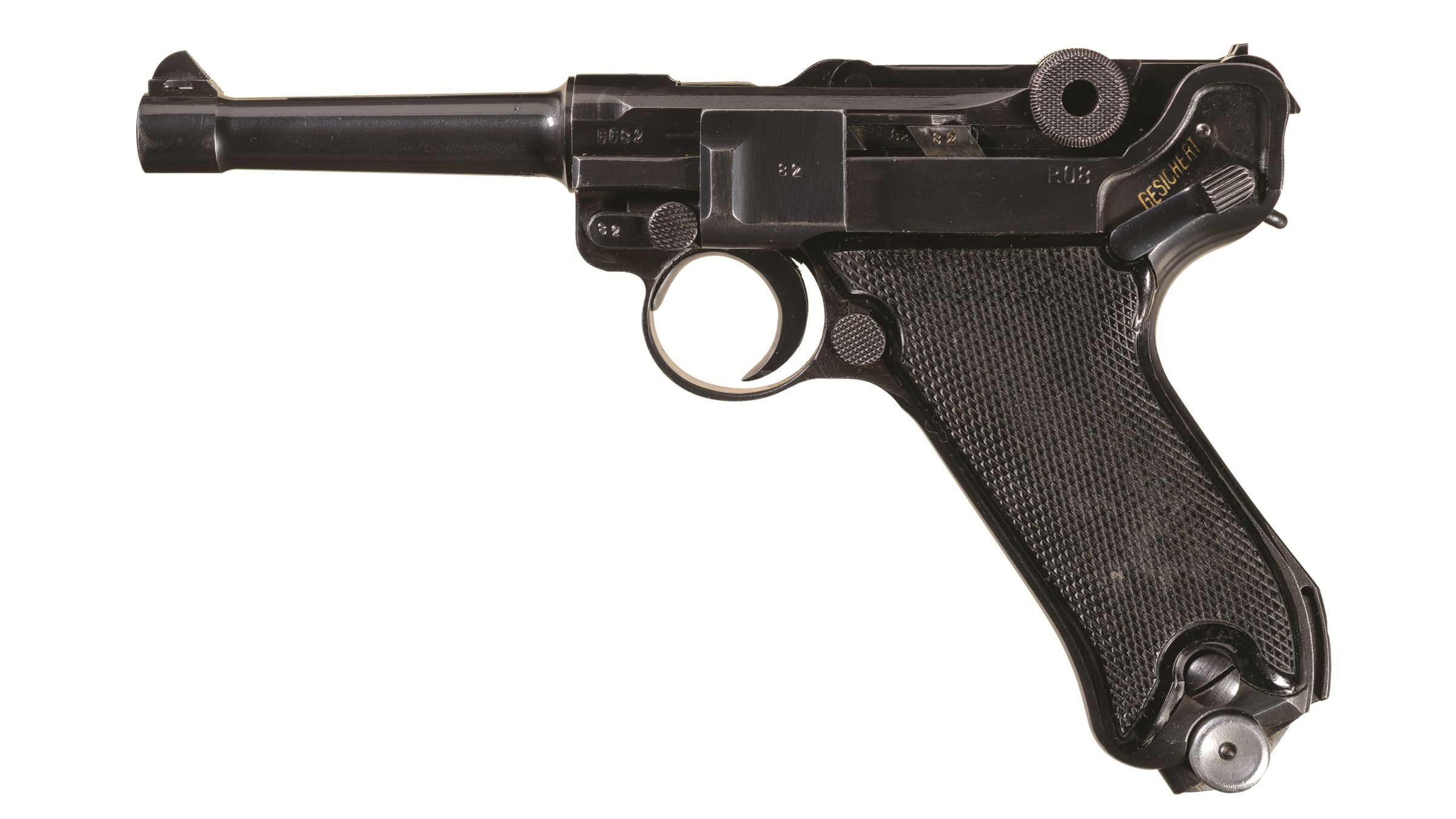 Mauser 1941 "byf" Luger "Black Widow" Pistol | Rock Island Auction
