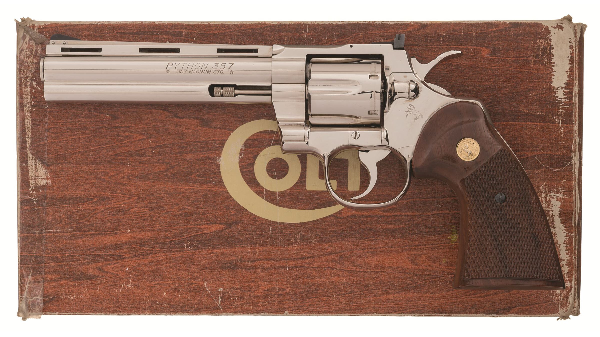 Colt Python Double Action Revolver with Box | Rock Island Auction