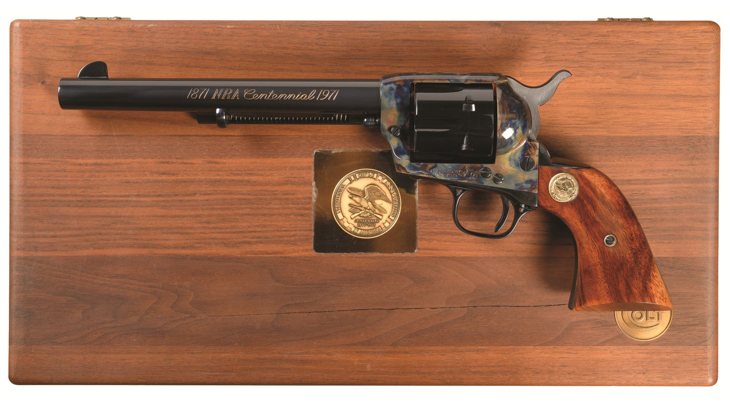 Cased Colt NRA Centennial Single Action Army Revolver | Rock Island Auction