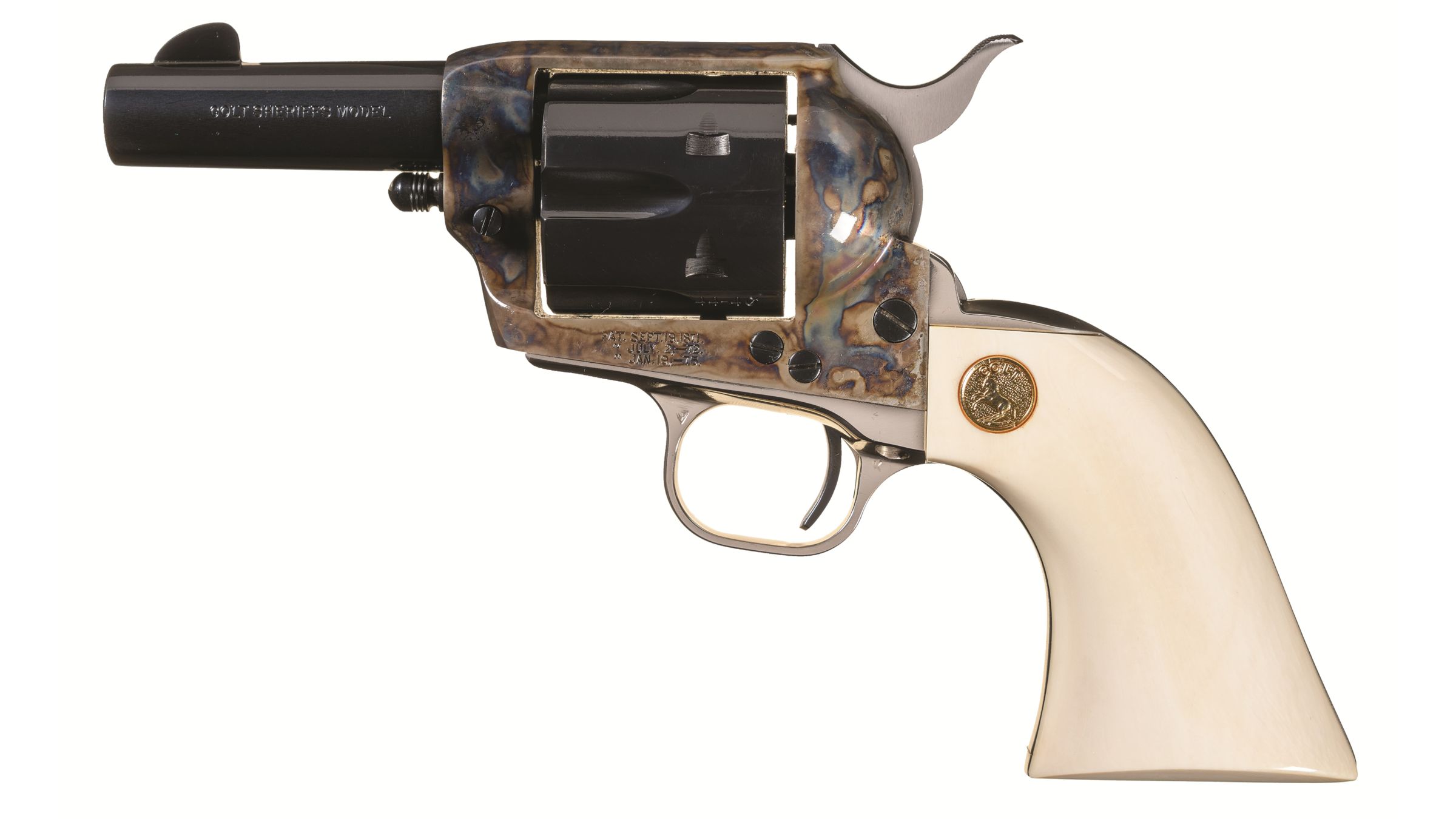 Colt Third Generation Sheriff's Model Single Action Revolver | Rock ...