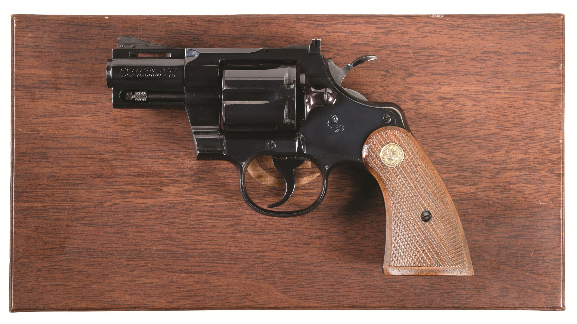 2 1/2 Inch Barrel Colt Python Double Action Revolver | Rock Island Auction