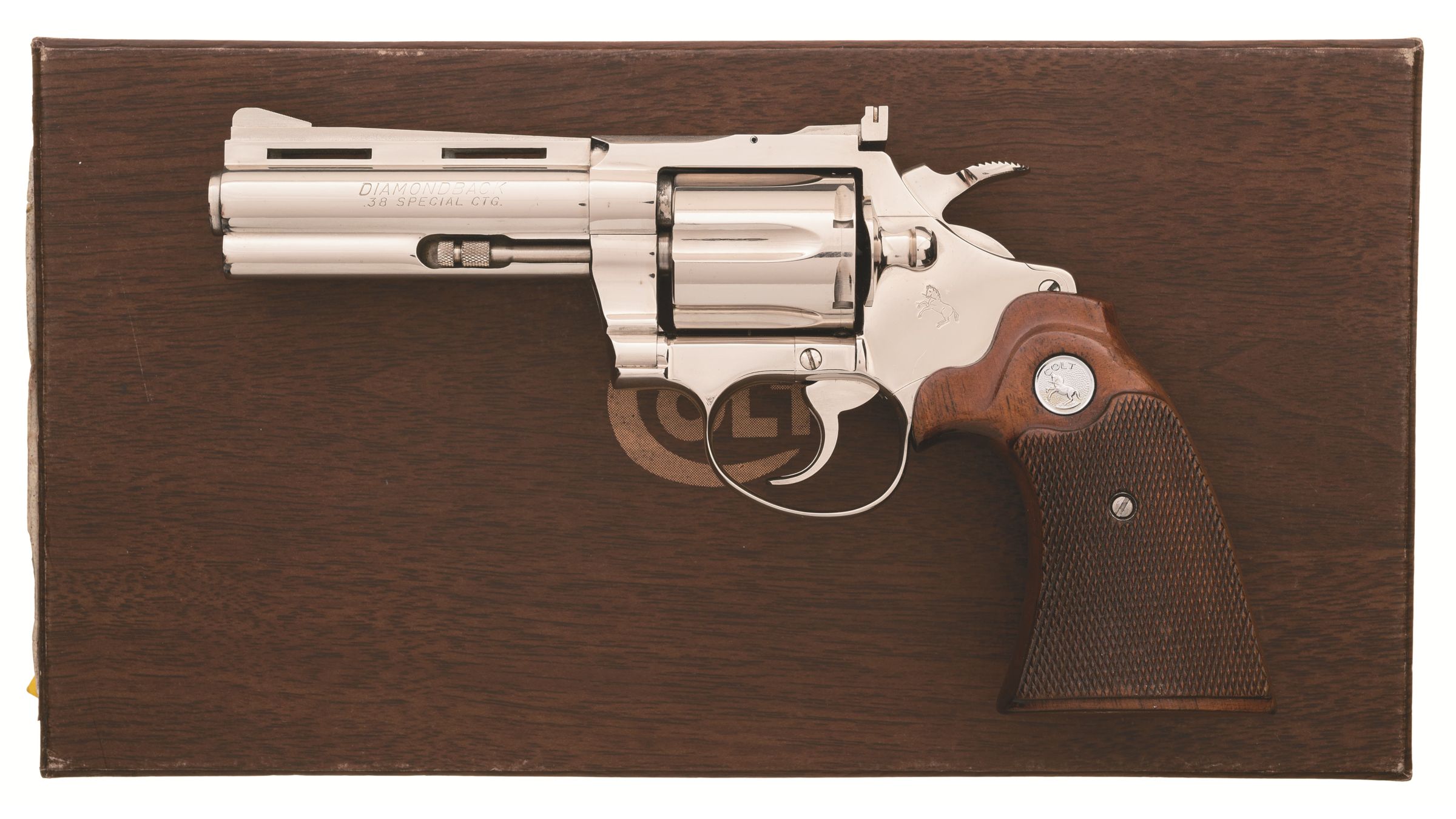 Colt Diamondback Double Action Revolver with Box | Rock Island Auction