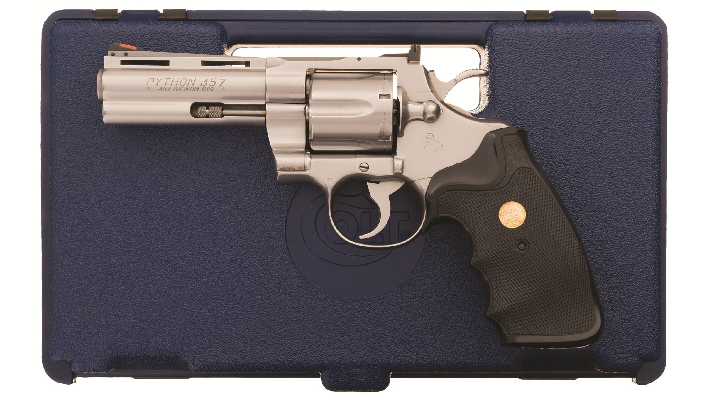 Colt Python Double Action Revolver with Case | Rock Island Auction