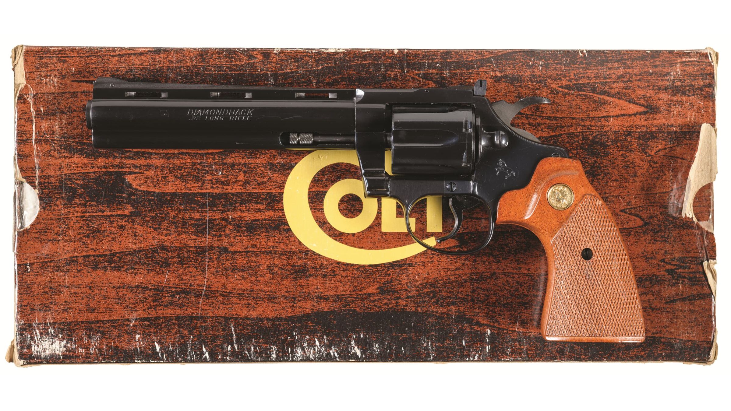 Colt Diamondback Double Action Revolver with Box | Rock Island Auction