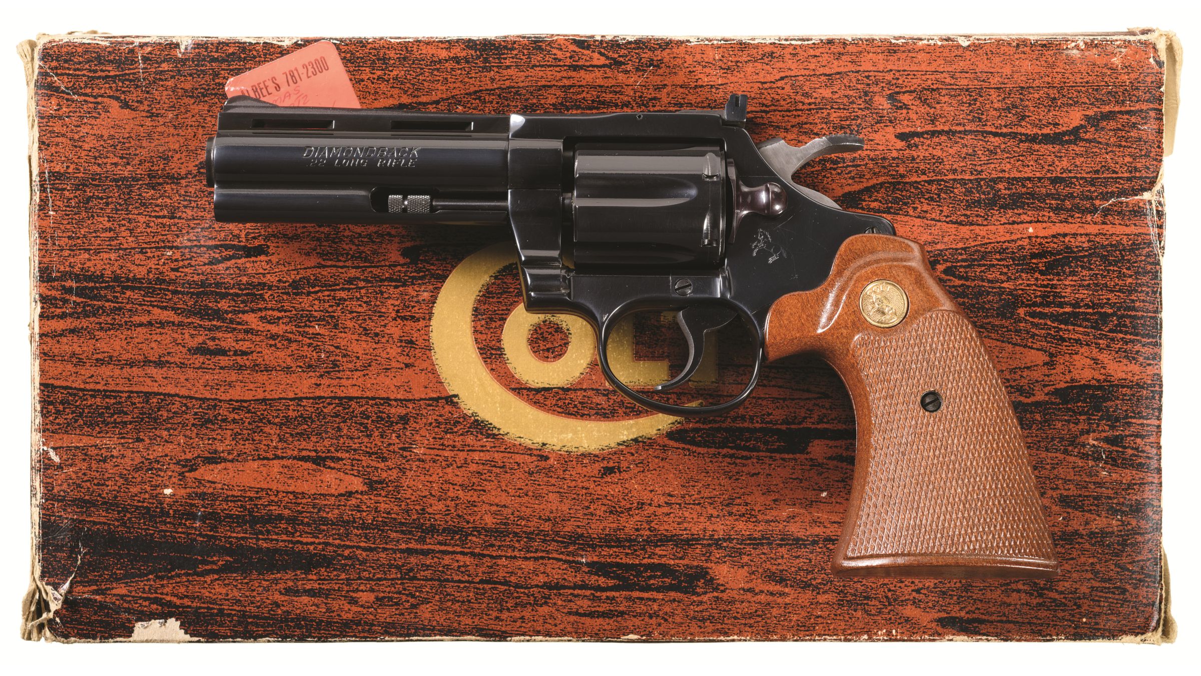 Colt Diamondback Double Action Revolver with Box | Rock Island Auction