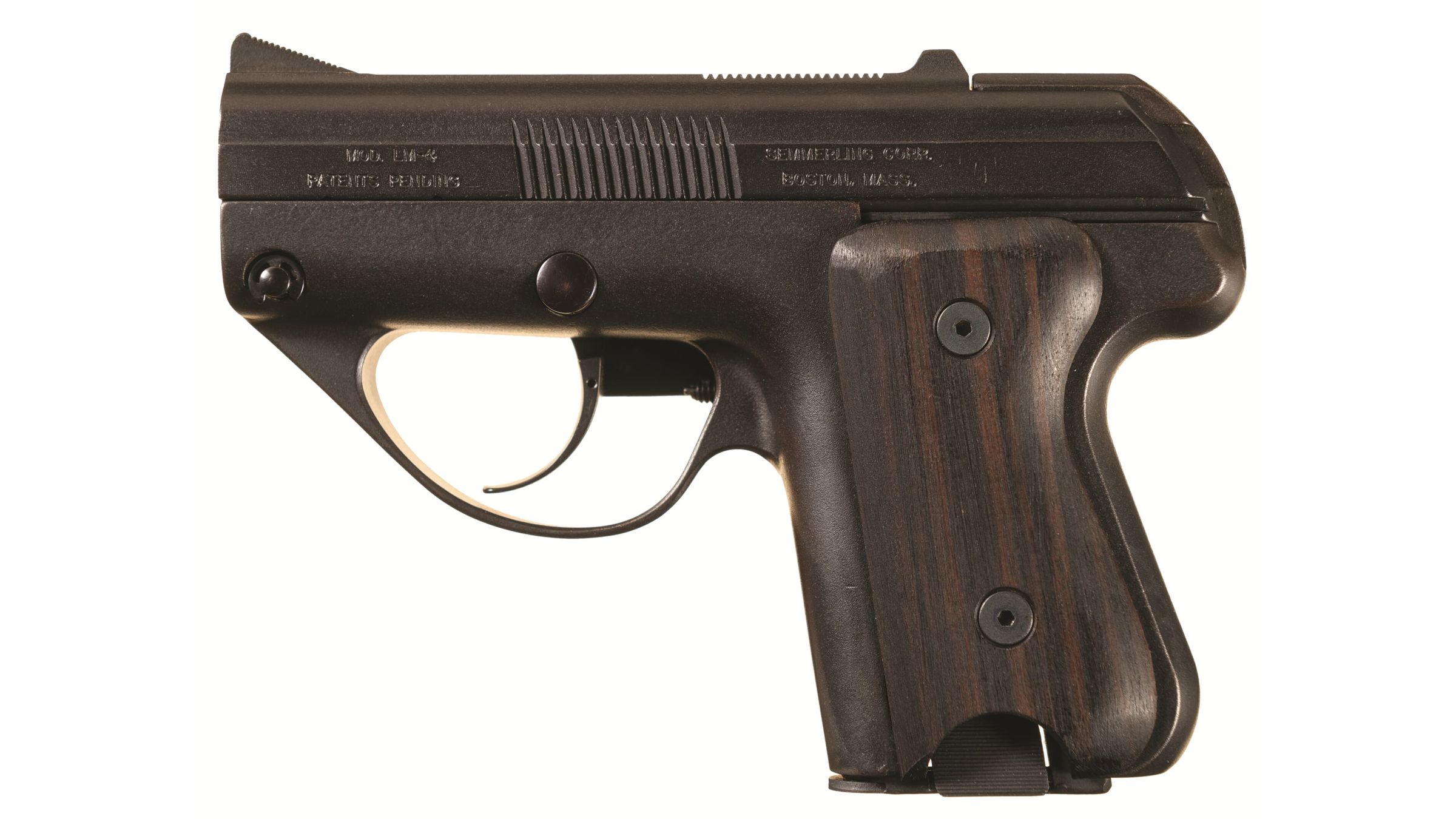 Semmerling Corp. Model LM-4 Pistol with Accessories | Rock Island Auction