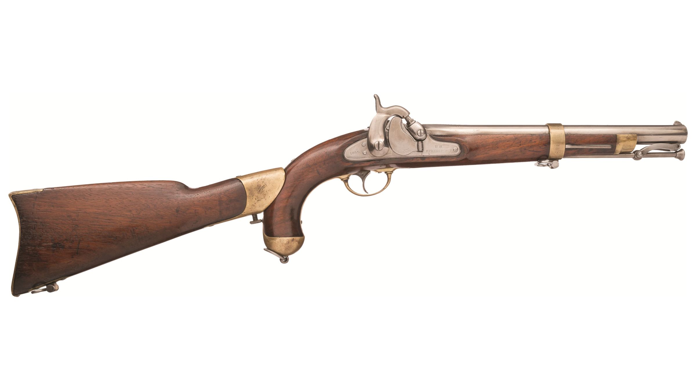 U.S. Springfield Model 1855 Percussion Pistol-Carbine with Stock | Rock ...