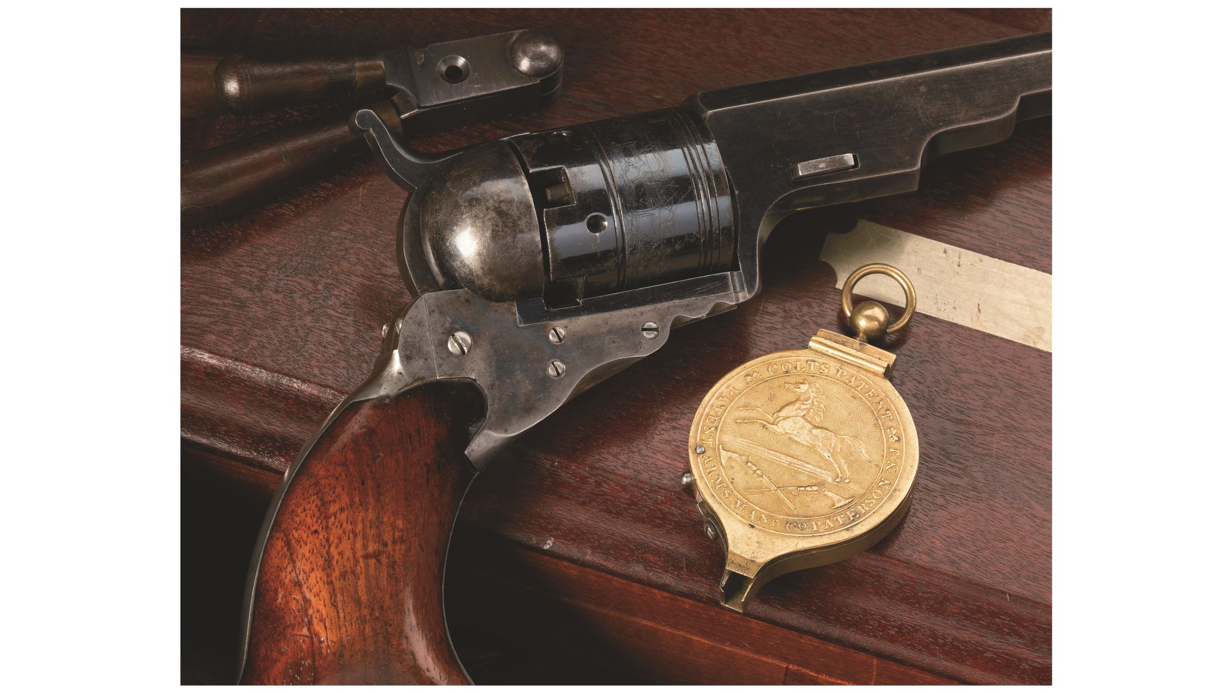 Cased Colt No. 5 Texas Paterson Revolver | Rock Island Auction