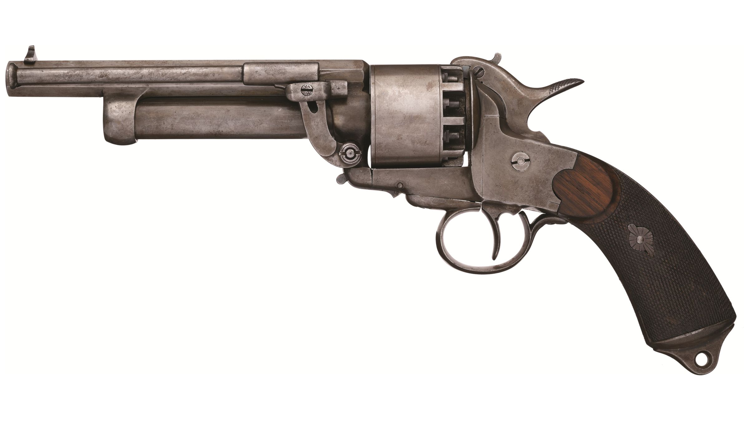 Prototype Parisian LeMat Percussion Grapeshot Revolver | Rock Island ...