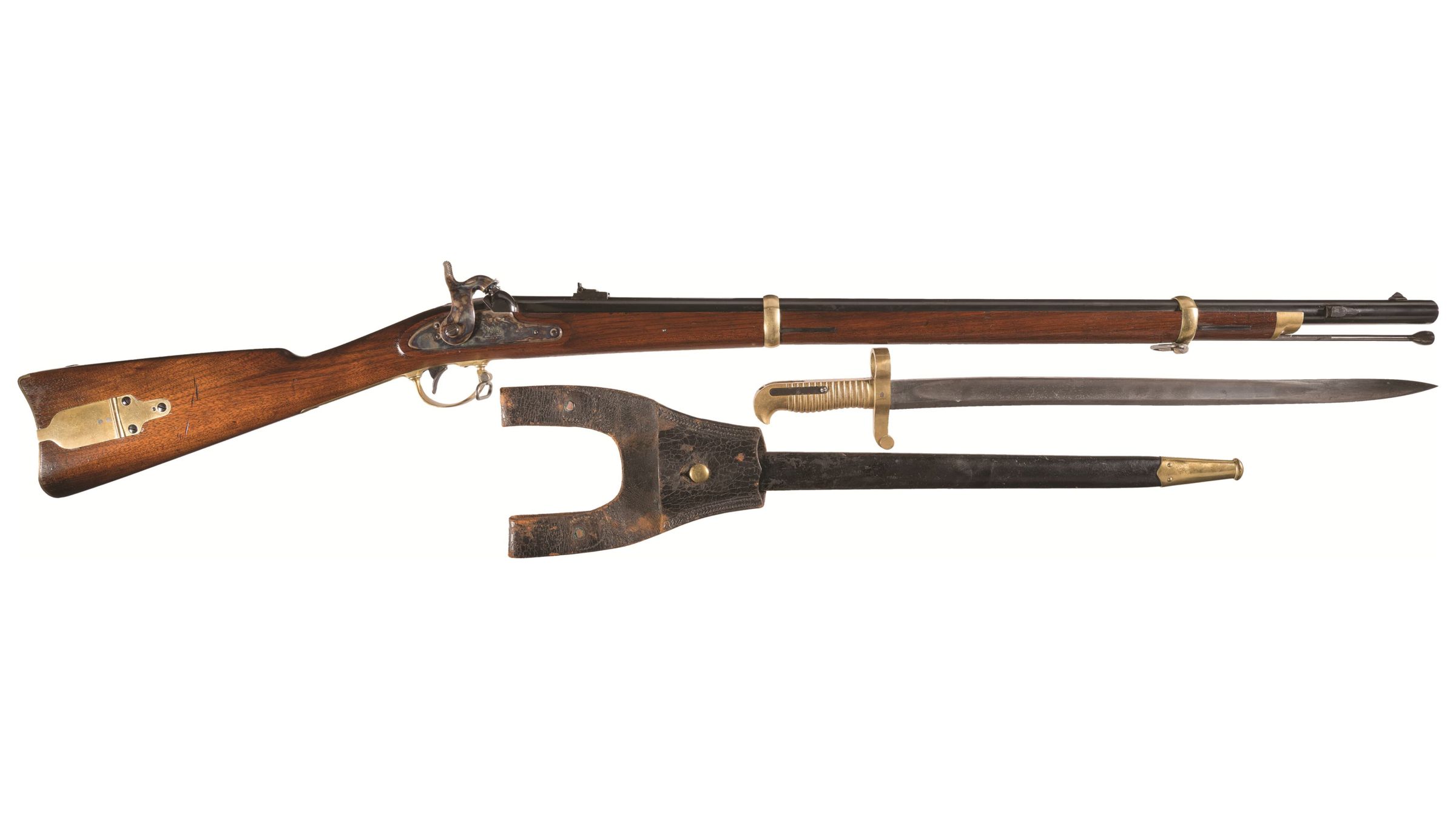 Civil War U.S. Remington "Model 1863 Zouave" Percussion Rifle | Rock ...