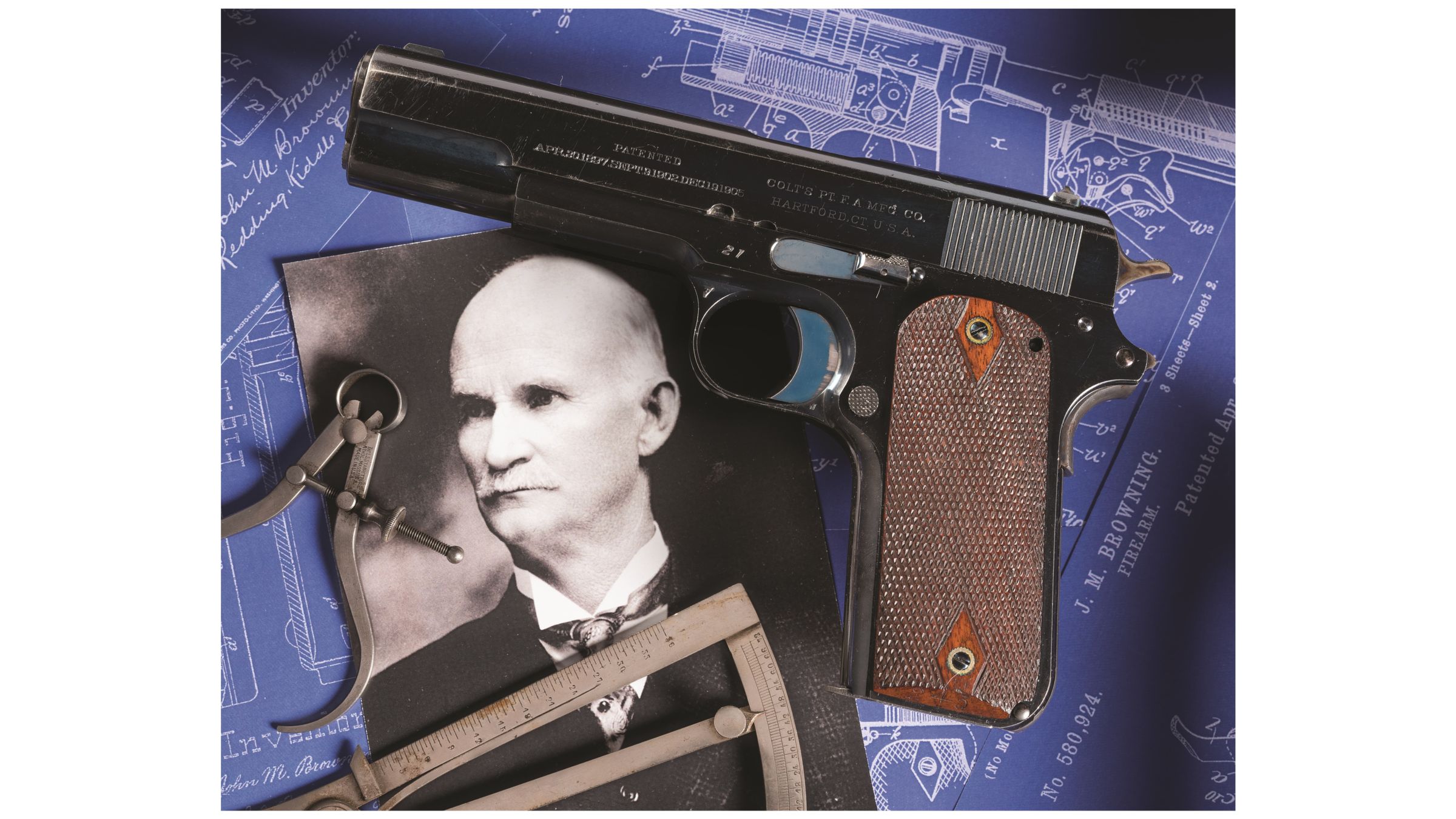 Colt Model 1909 "Straight Handle" Semi-Automatic Pistol | Rock Island ...