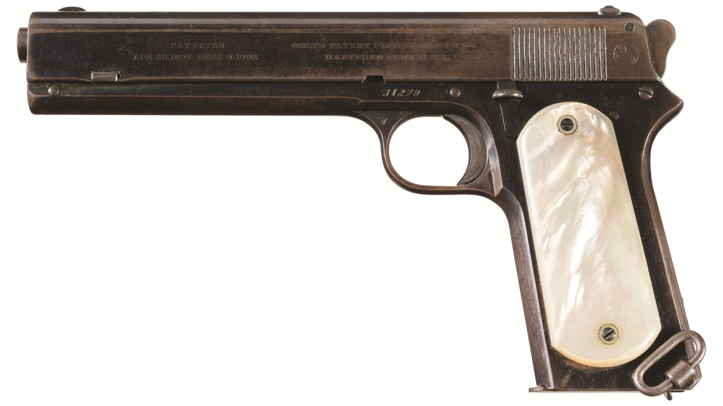 Mexican Government Contract Colt Model 1902 Military Pistol | Rock ...