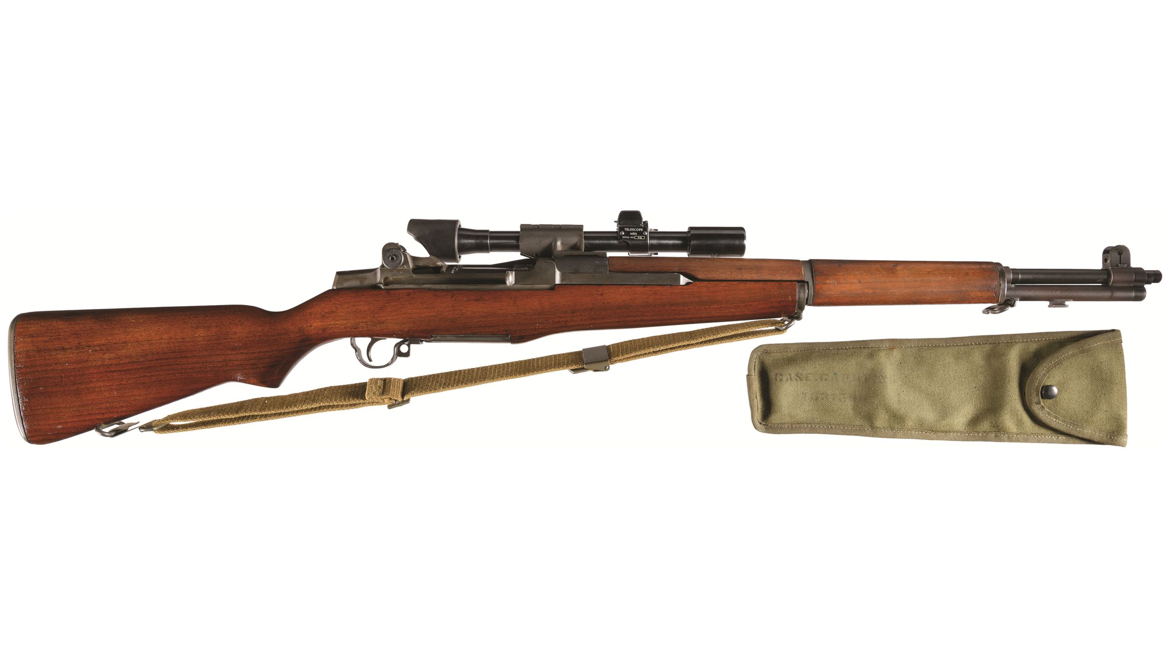 U.S. Springfield Armory M1D Sniper Rifle with M84 Scope | Rock Island ...