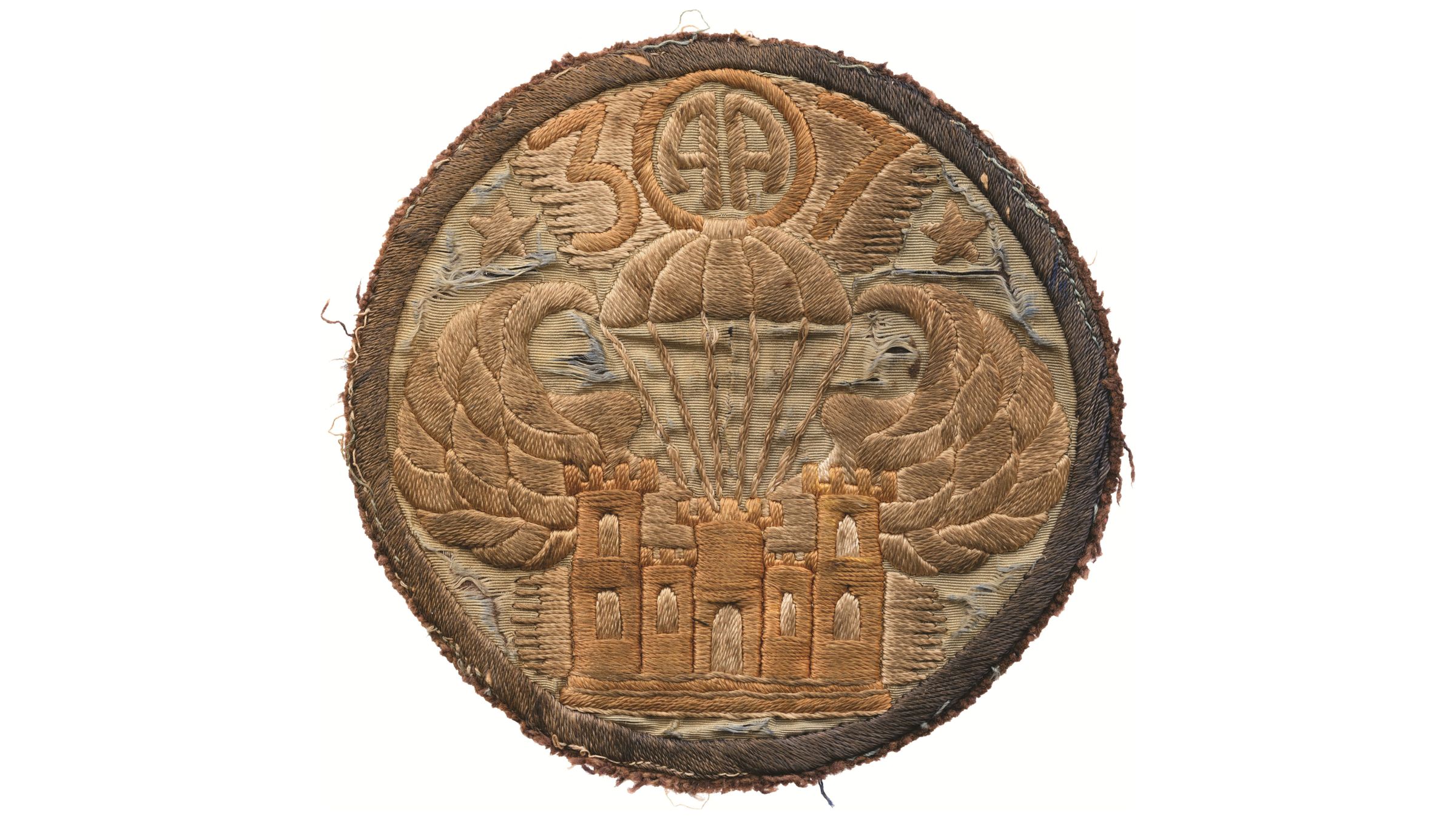 Unit Patch for DSC Winning Airborne Engineer | Rock Island Auction