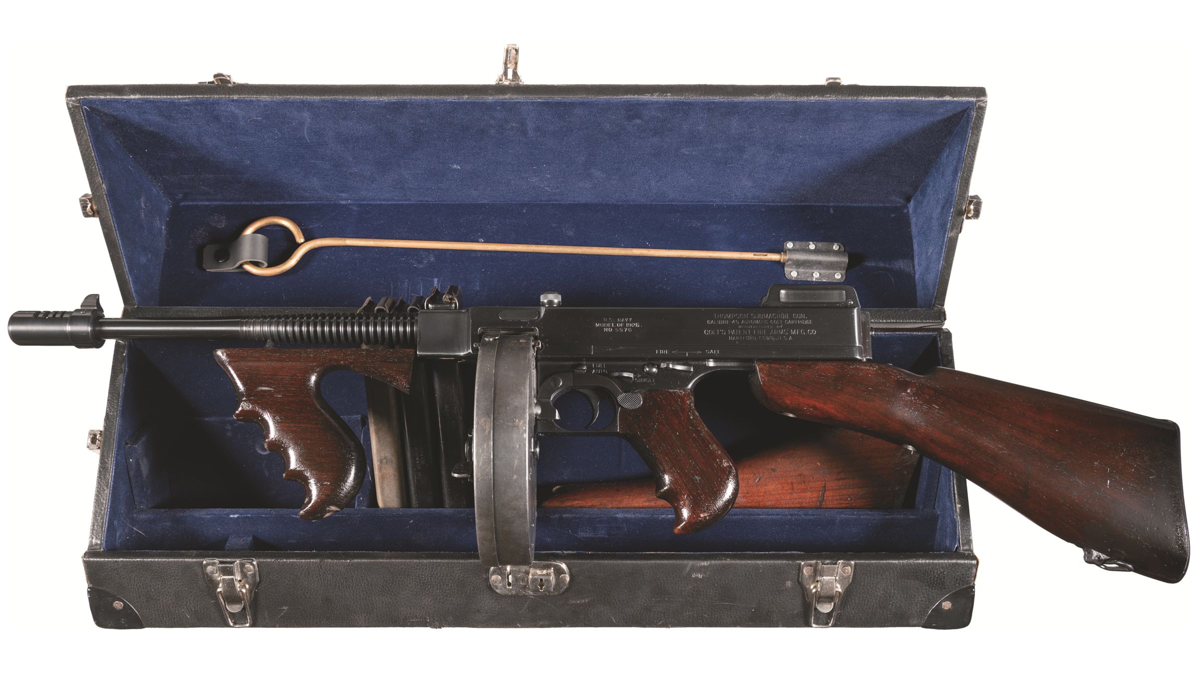 Nicaragua/USMC Shipped Colt 1928 Overstamp Submachine Gun | Rock Island ...