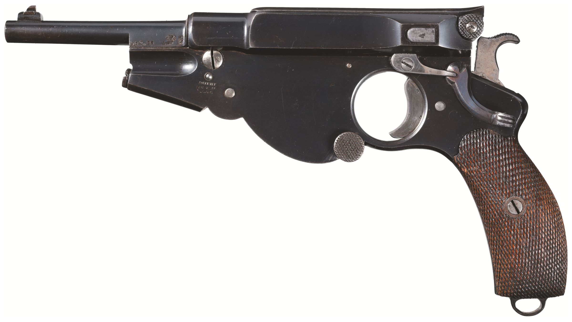 Bergmann Model 1896 Number 3 Semi-Automatic Pistol | Rock Island Auction