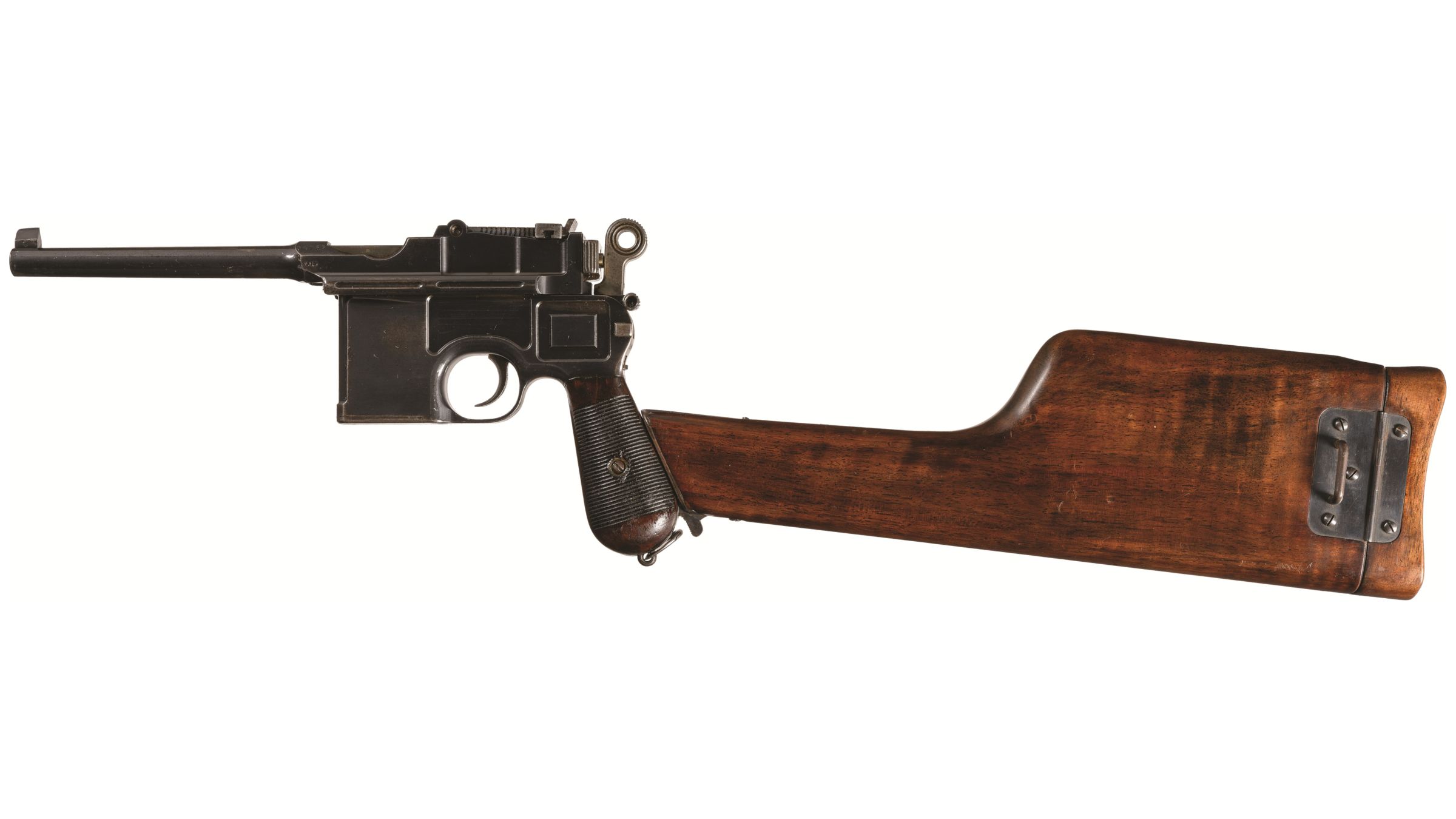 Mauser Model 1896 Large Ring Transitional Broomhandle Pistol | Rock ...