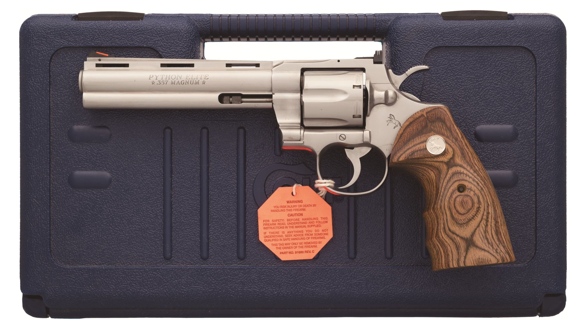Colt Python Elite Double Action Revolver with Case | Rock Island Auction