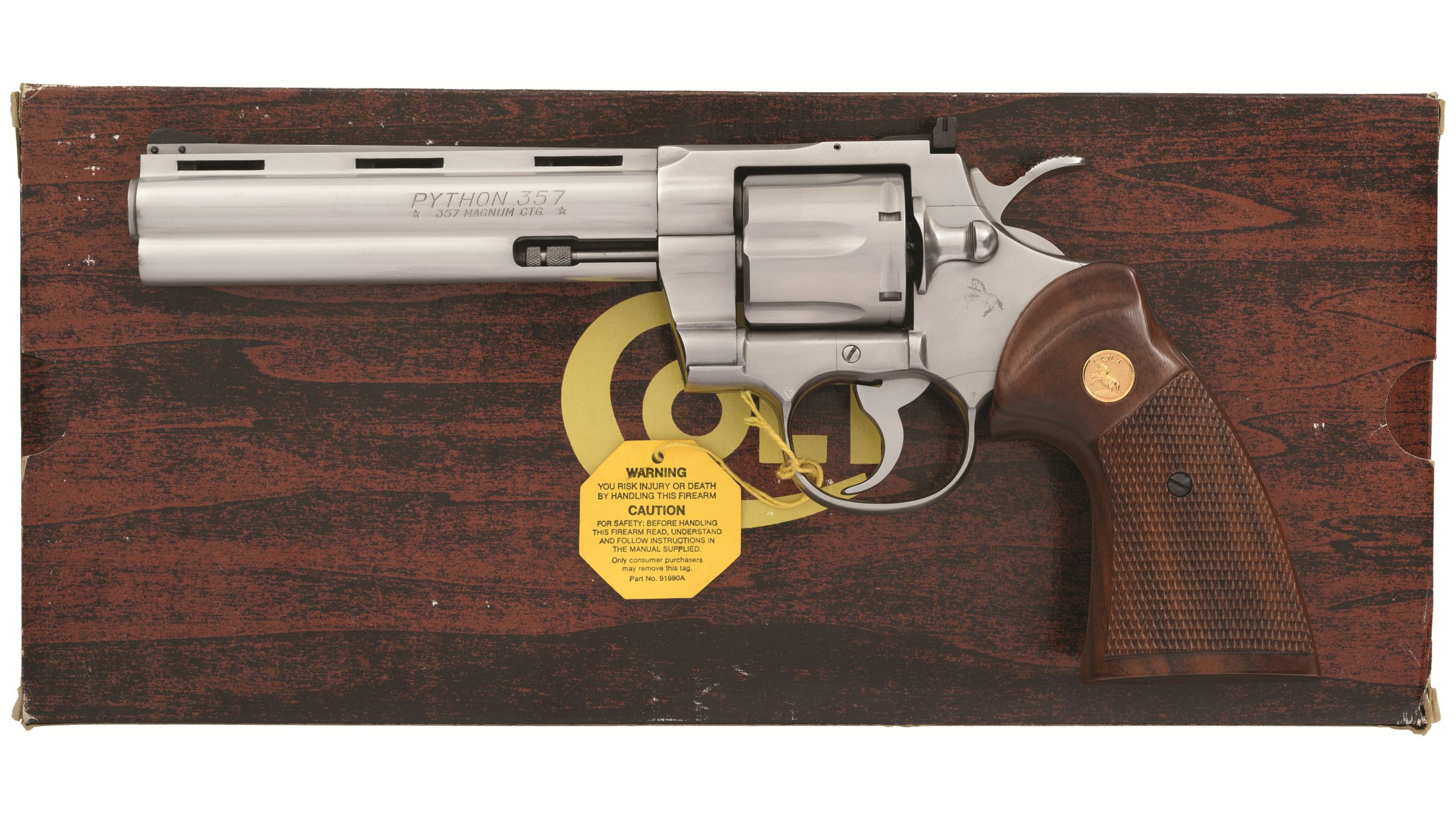 Colt Python Double Action Revolver with Box | Rock Island Auction