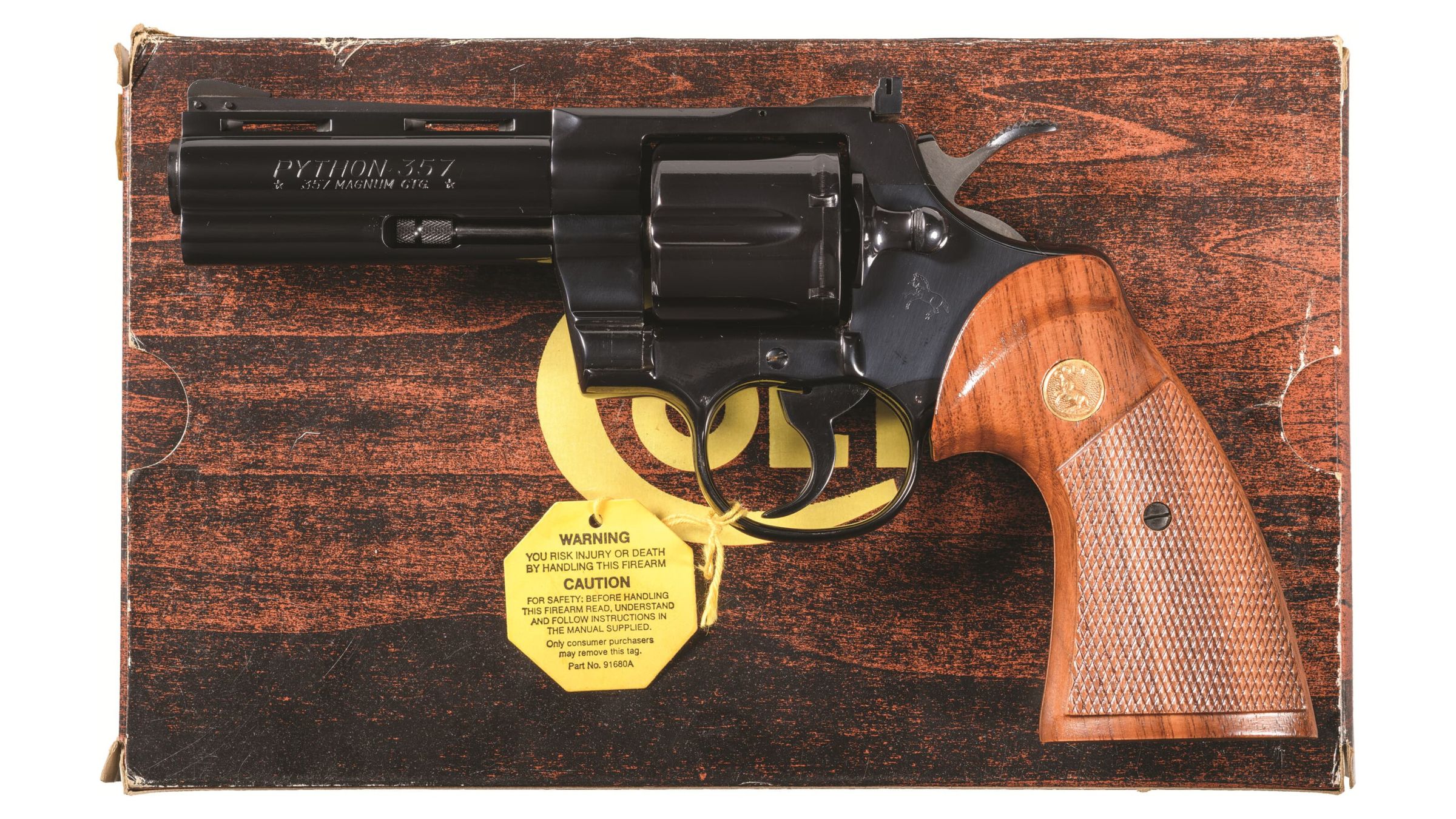 Colt Python Double Action Revolver with Box | Rock Island Auction