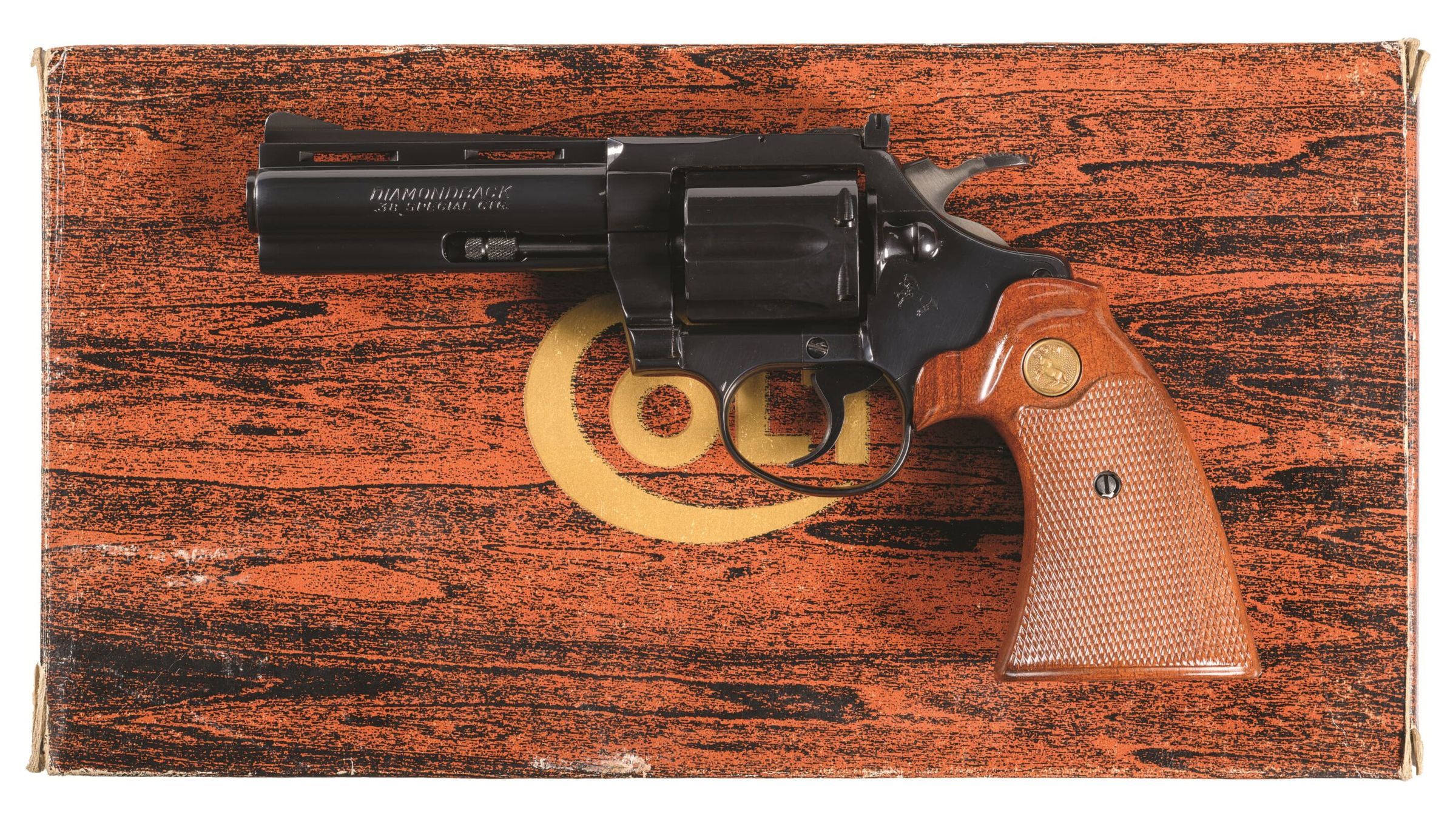 Colt Diamondback Double Action Revolver with Box | Rock Island Auction
