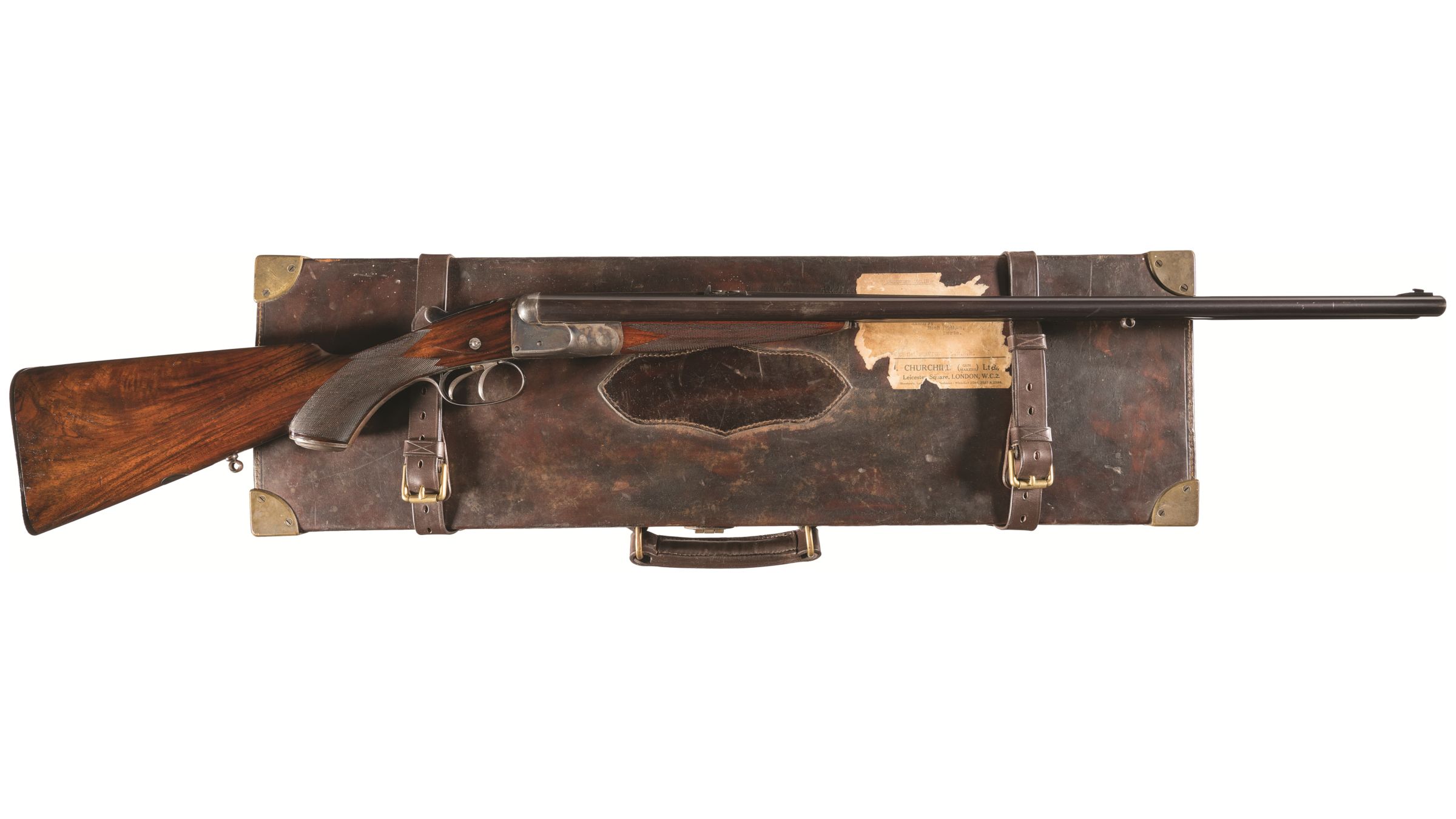 W.W. Greener .500/.450 Grade RET30 Double Rifle with Case | Rock Island ...