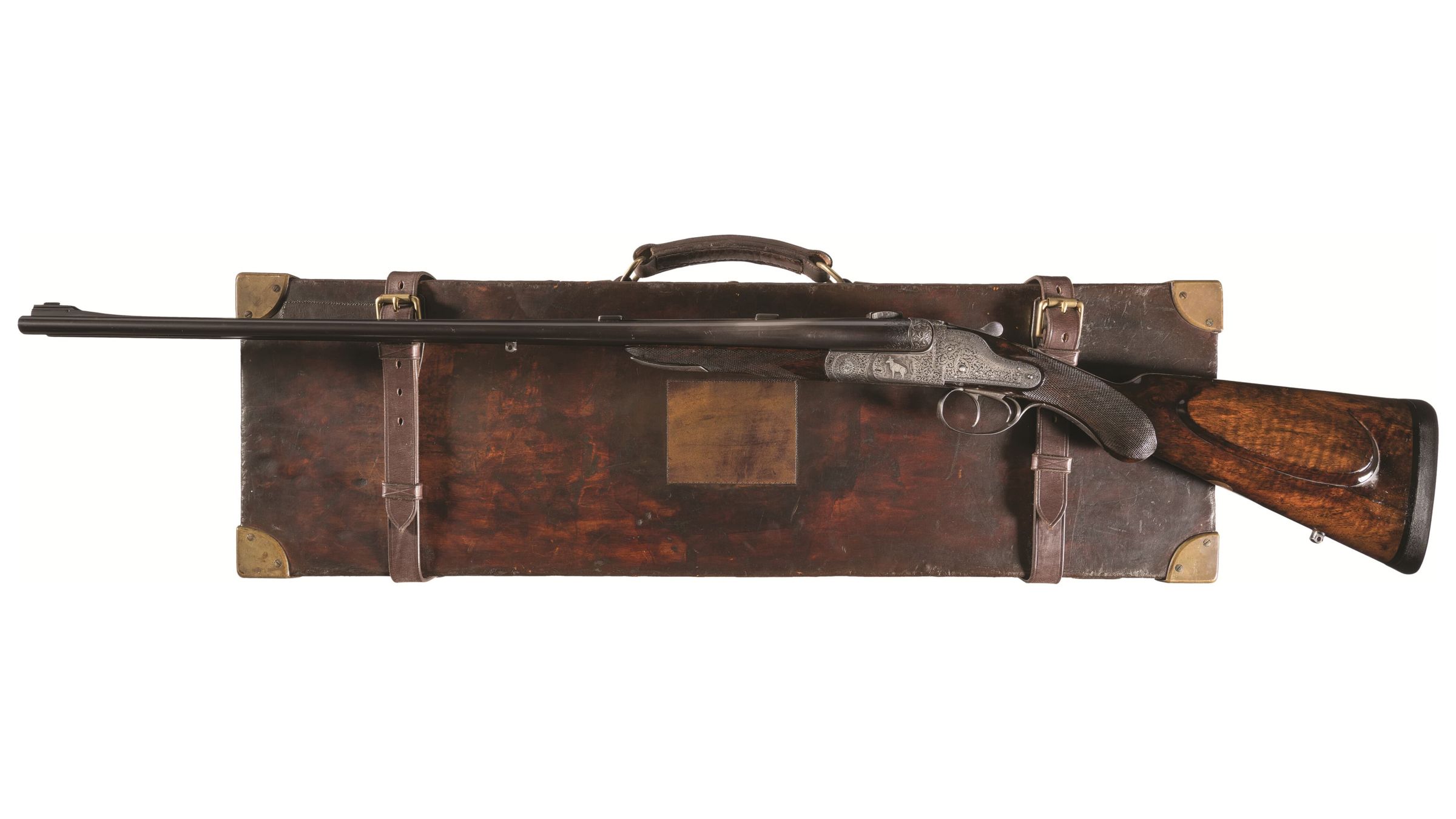 Charles Lancaster Double Rifle with Case | Rock Island Auction