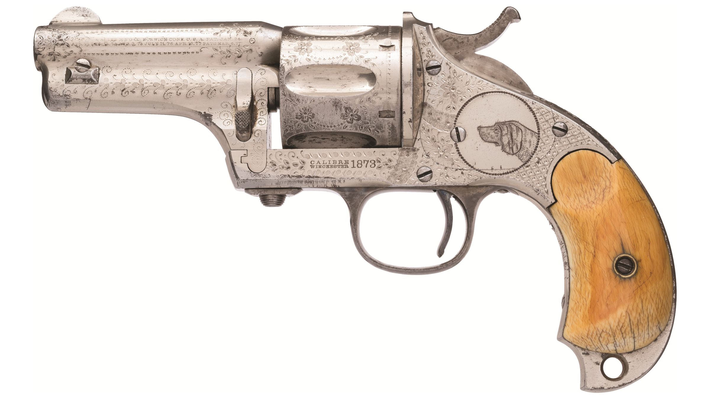 Factory Engraved Merwin Hulbert & Co. Pocket Army Revolver | Rock ...