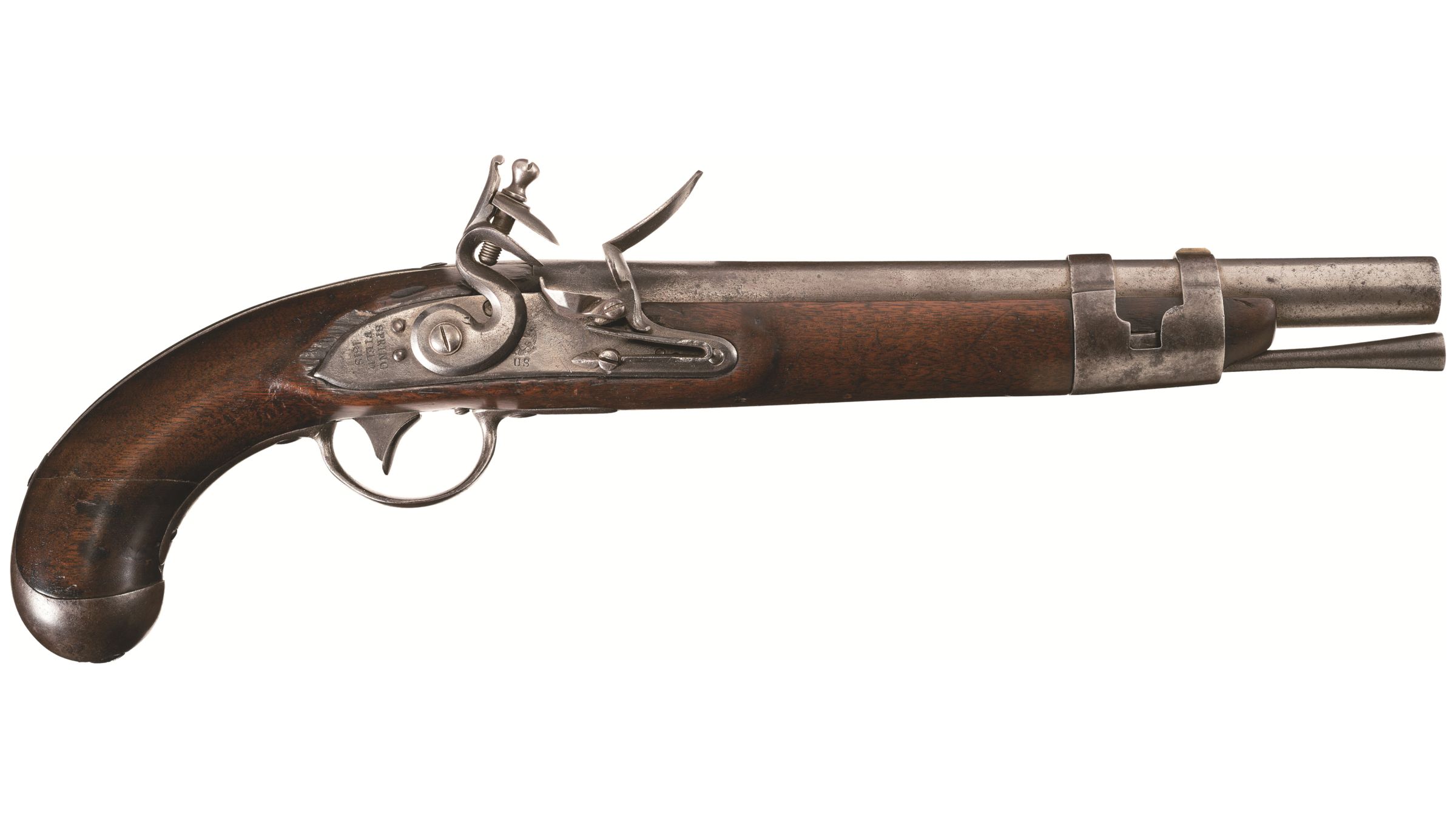 Type I U.S. Springfield Model 1817 Flintlock Pistol | Rock Island Auction