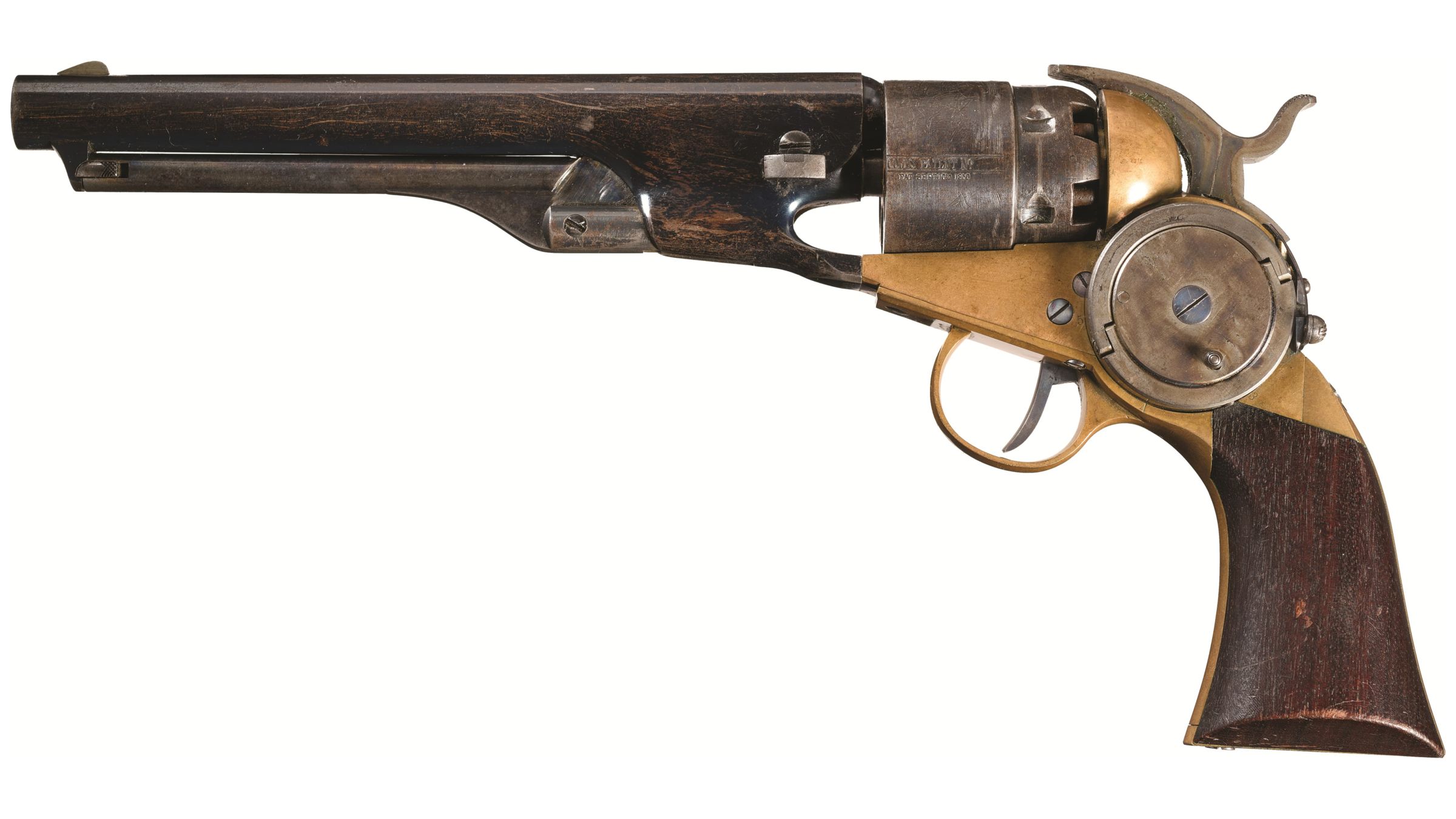 Colt Revolver with Mershon & Hollingsworth Self-Cocking Device | Rock ...